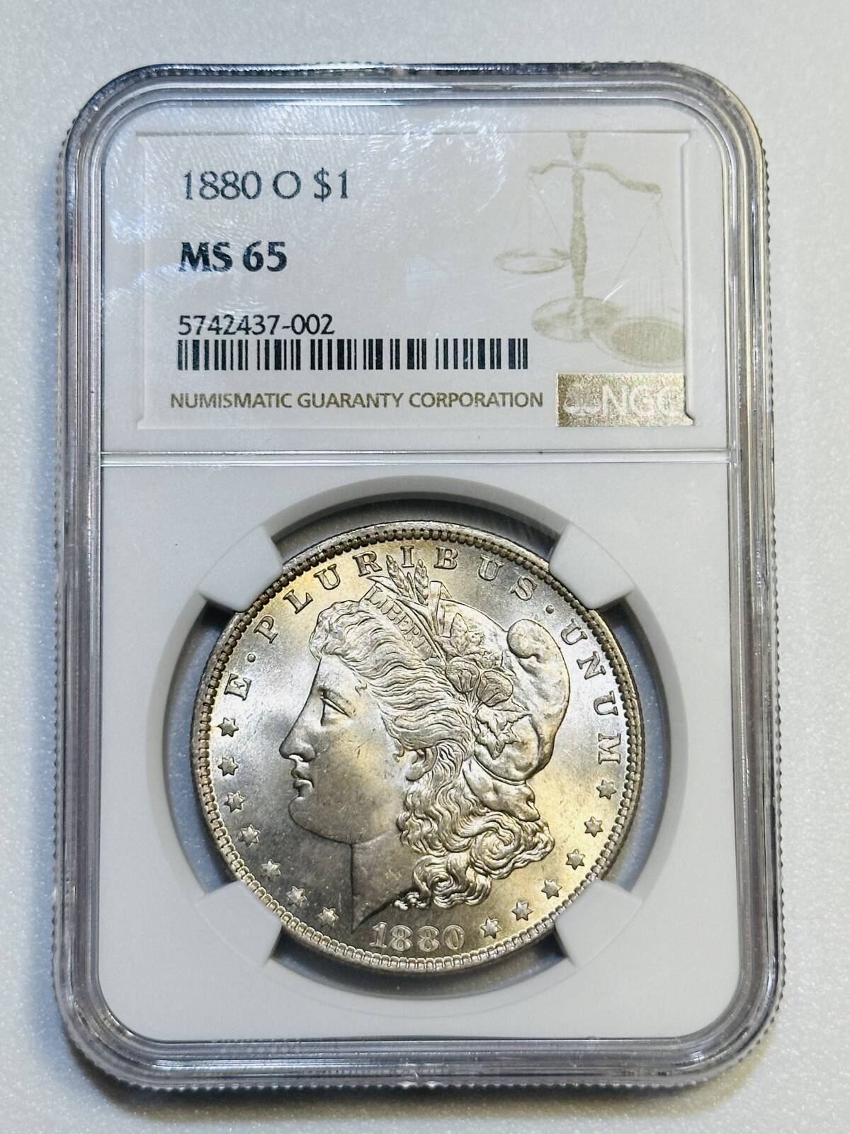 Collectors Corner - 1880-O $1 MS65 NGC - #66766284