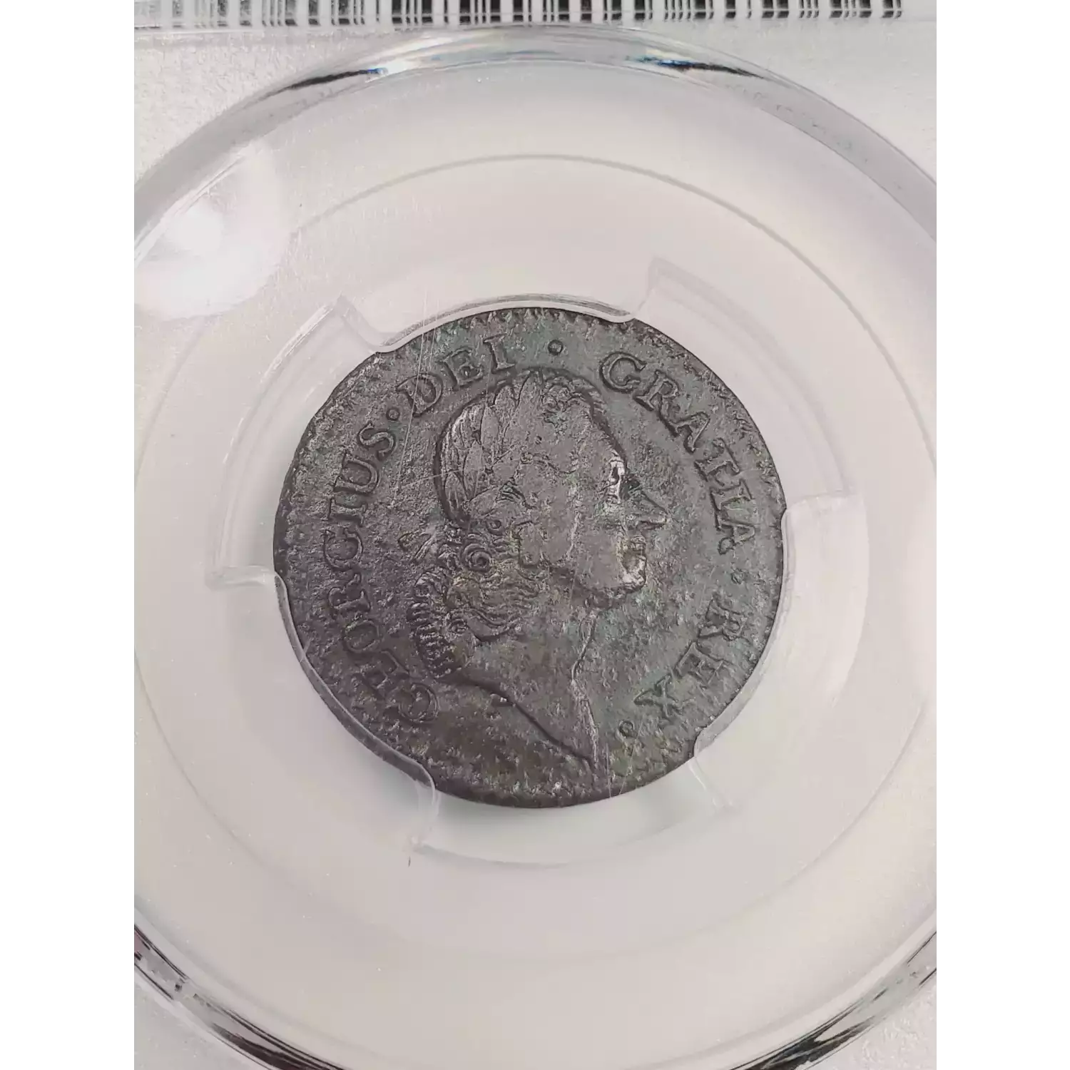 1722 Colonial Rosa Americana Halfpenny PCGS XF-40 Rosa Amer DEI GRATIA ...