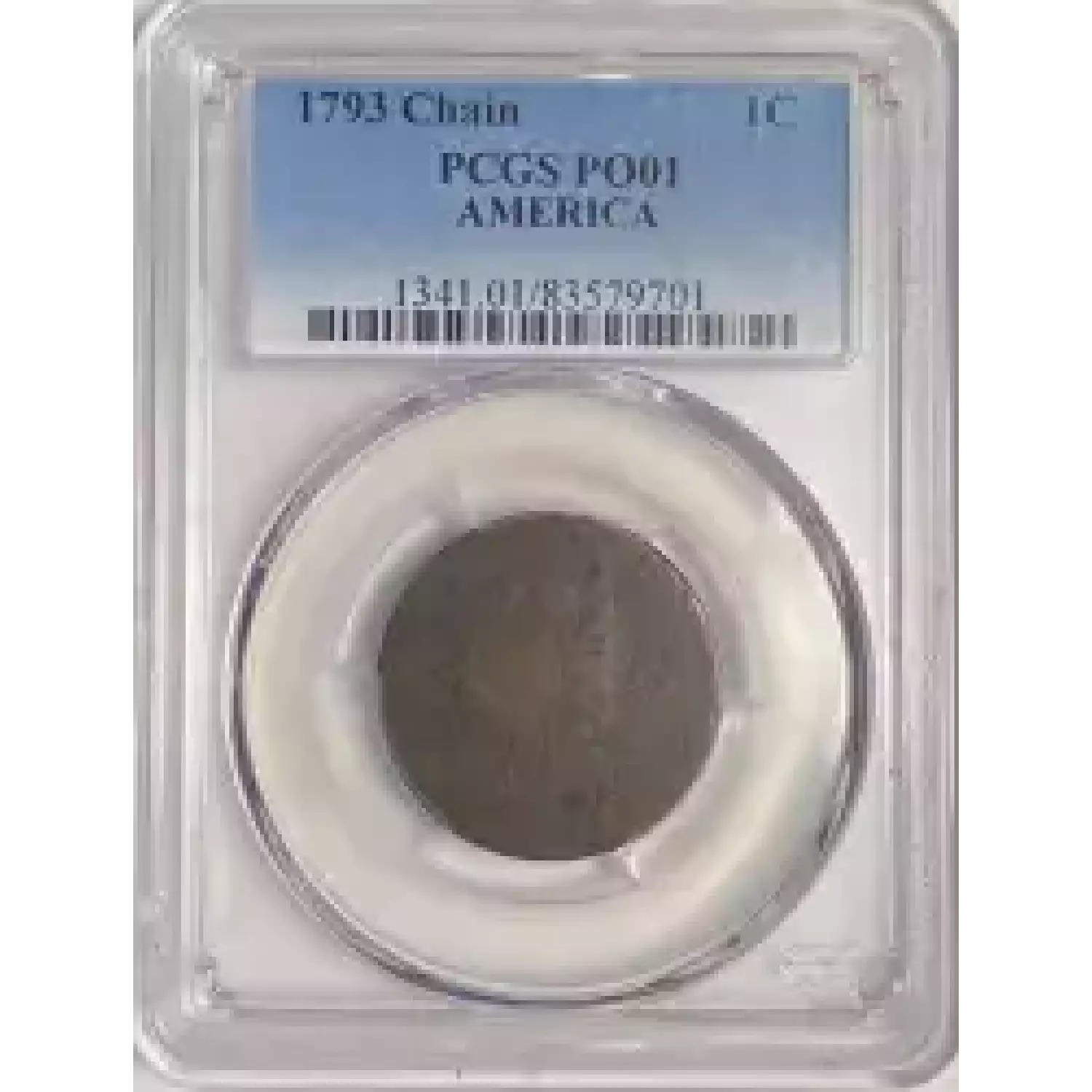 1793 Large Cents Flowing Hair 1793 PCGS PO-1 BN AMERICA - Bob Paul Rare ...
