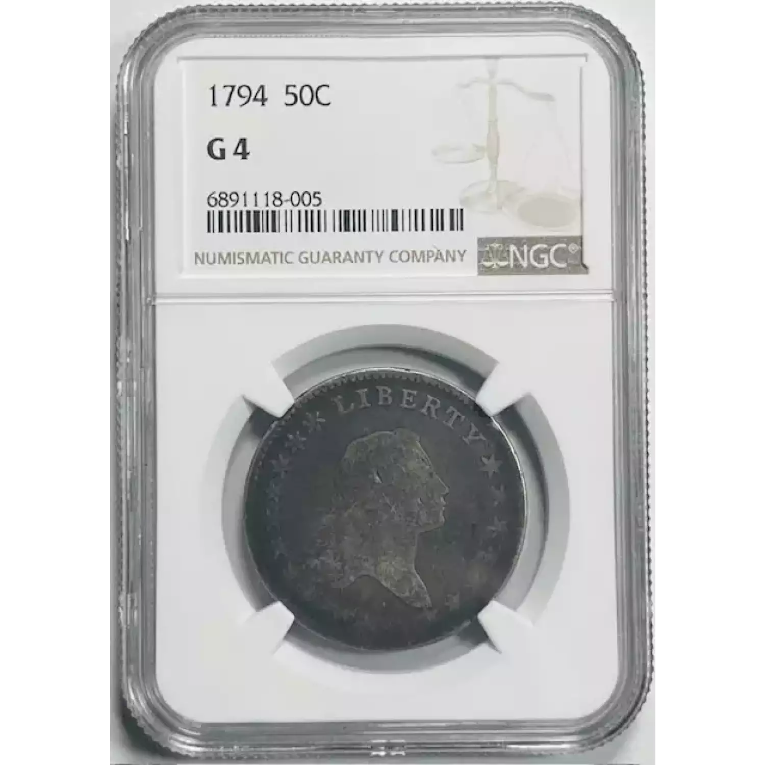 1794 Half Dollars Flowing Hair NGC G-4 - Bob Paul Rare Coins