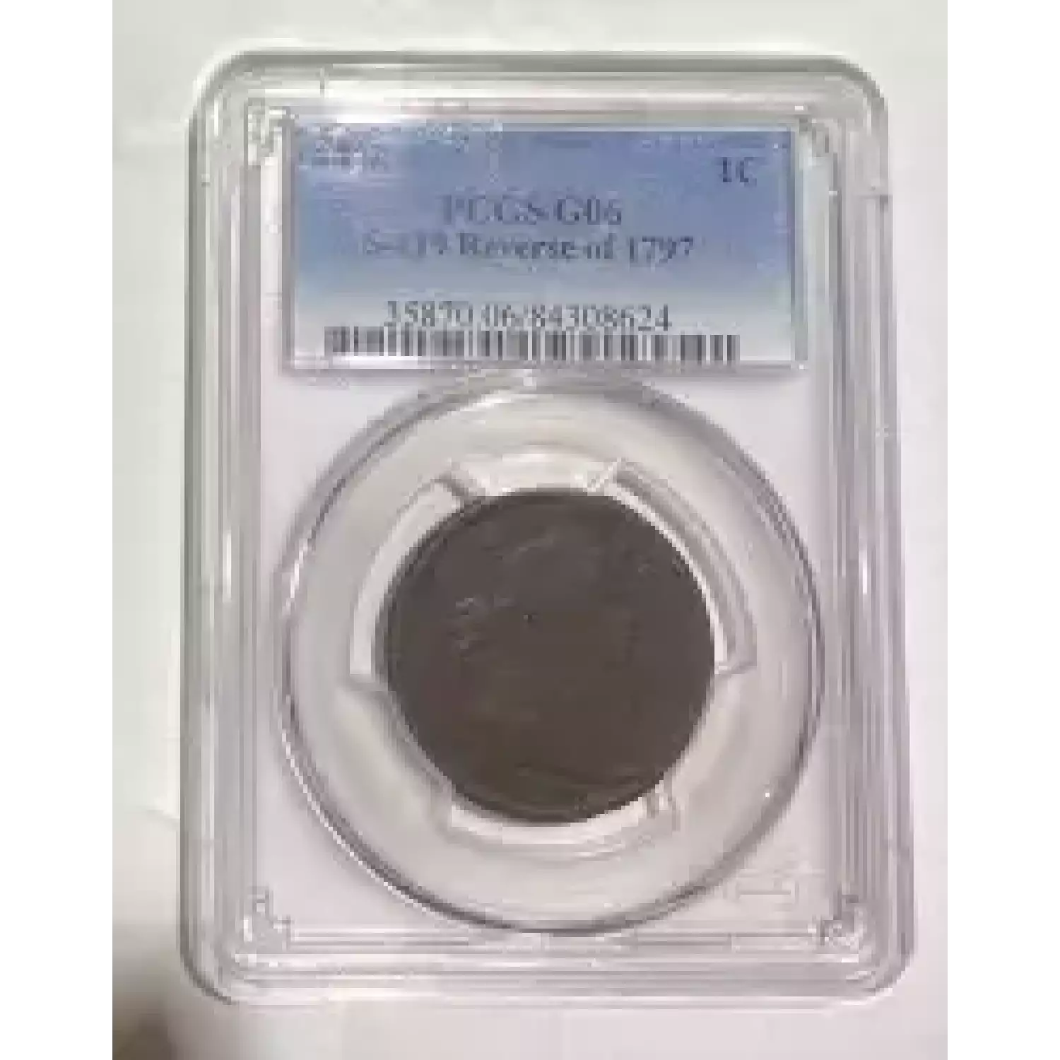 1796 Large Cents Draped Bust PCGS G-6 BN Reverse of 1797 Sheldon 119 ...