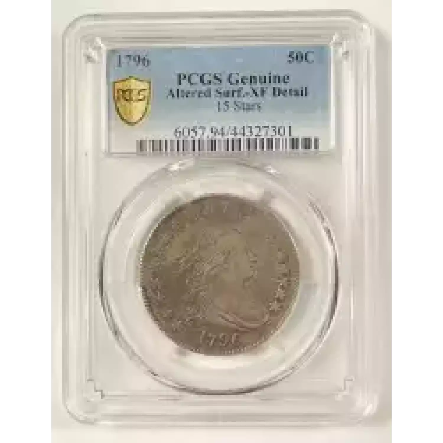 1796 Half Dollars Draped Bust PCGS Genuine - XF Details (94 - Altered ...