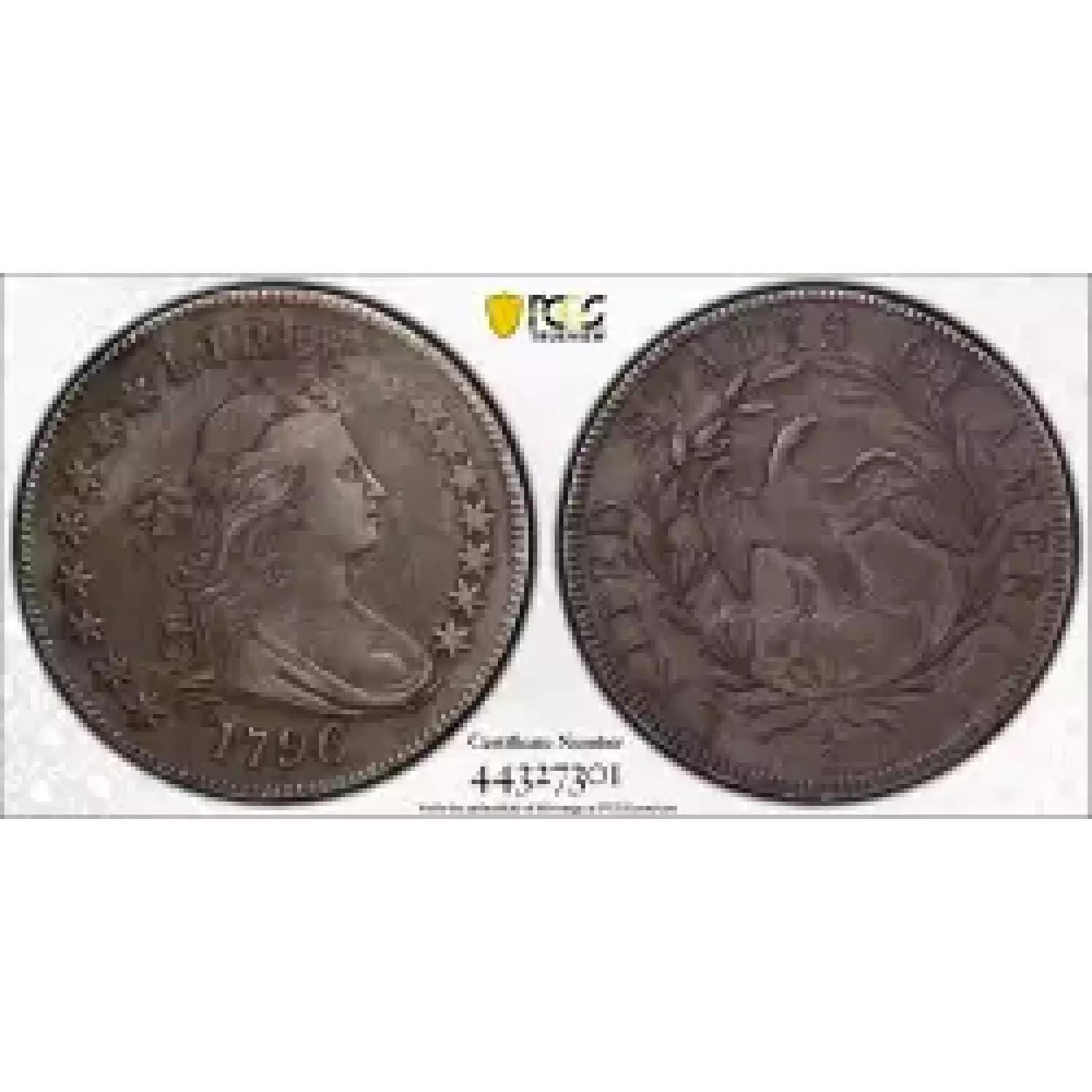 1796 Half Dollars Draped Bust PCGS Genuine - XF Details (94 - Altered ...