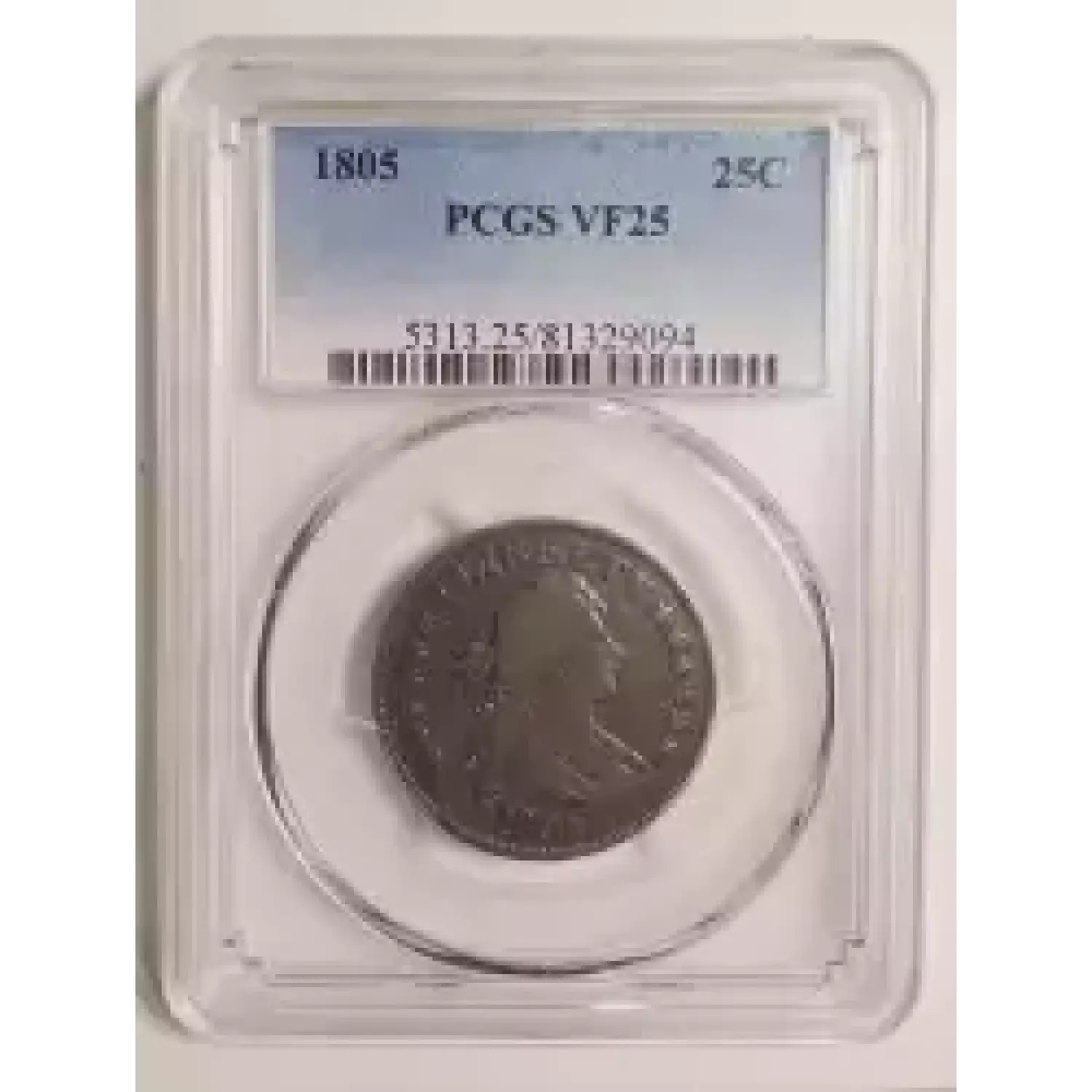 1805 Quarter Dollars Draped Bust PCGS VF-25 - Bob Paul Rare Coins