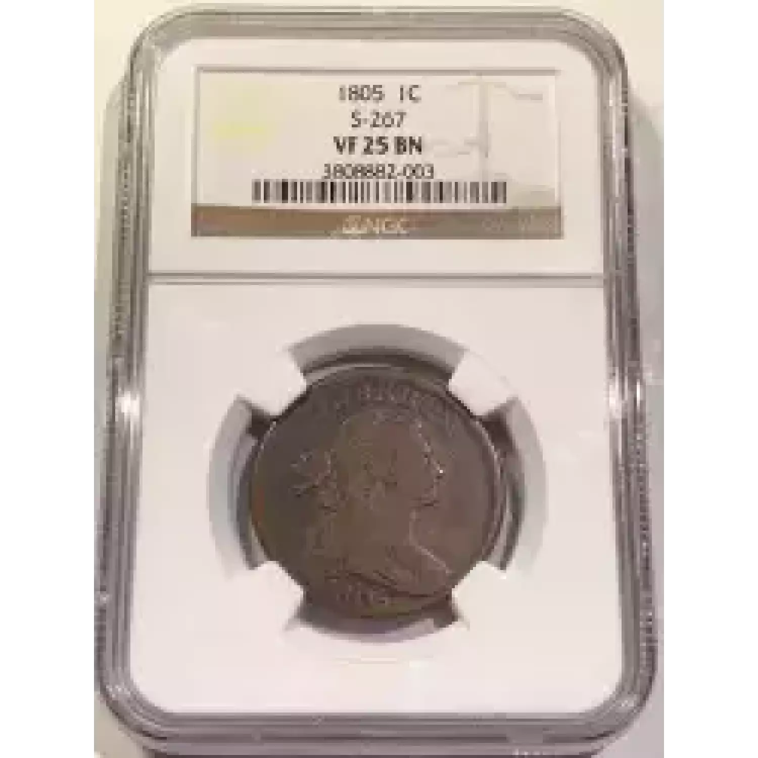 1805 Large Cents Draped Bust NGC VF-25 BN S-267 - Bob Paul Rare Coins