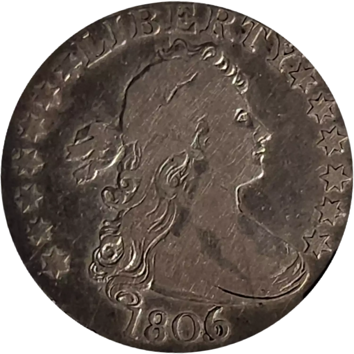 1806/5 Quarter Dollars Draped Bust NGC VG-10 /5 B-1 - Bob Paul Rare Coins