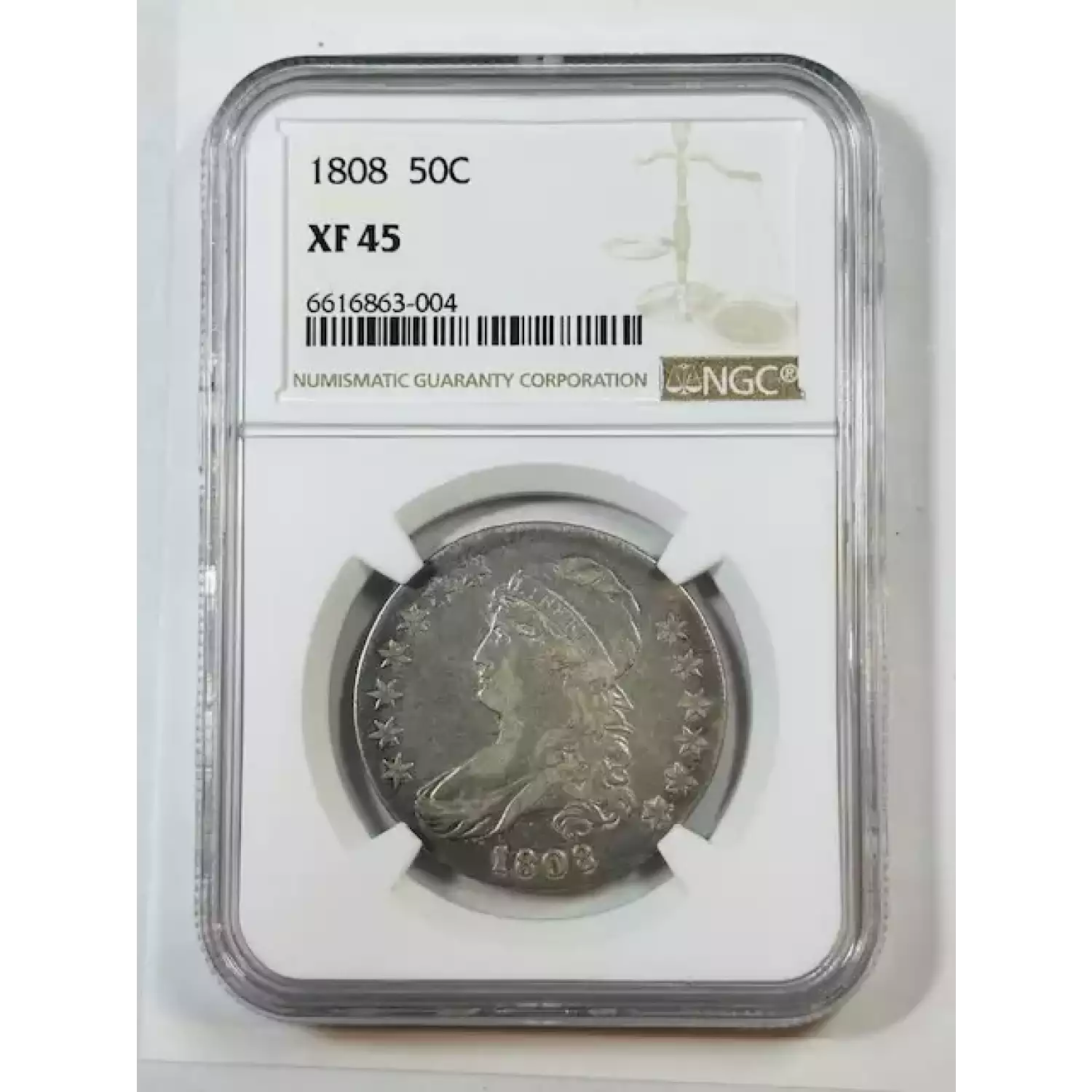 1808 Capped Bust Half Dollars NGC XF-45 - Bob Paul Rare Coins