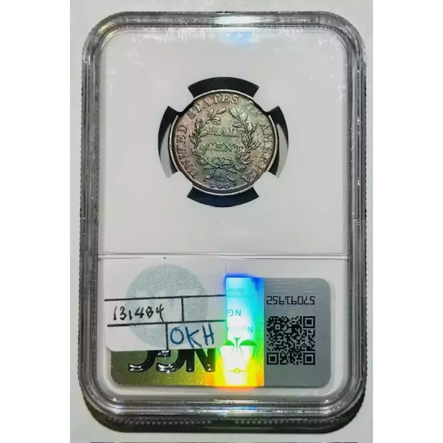 1808 Half Cents Draped Bust 1800 - 08 Copper NGC XF-40 BN - Bob Paul ...