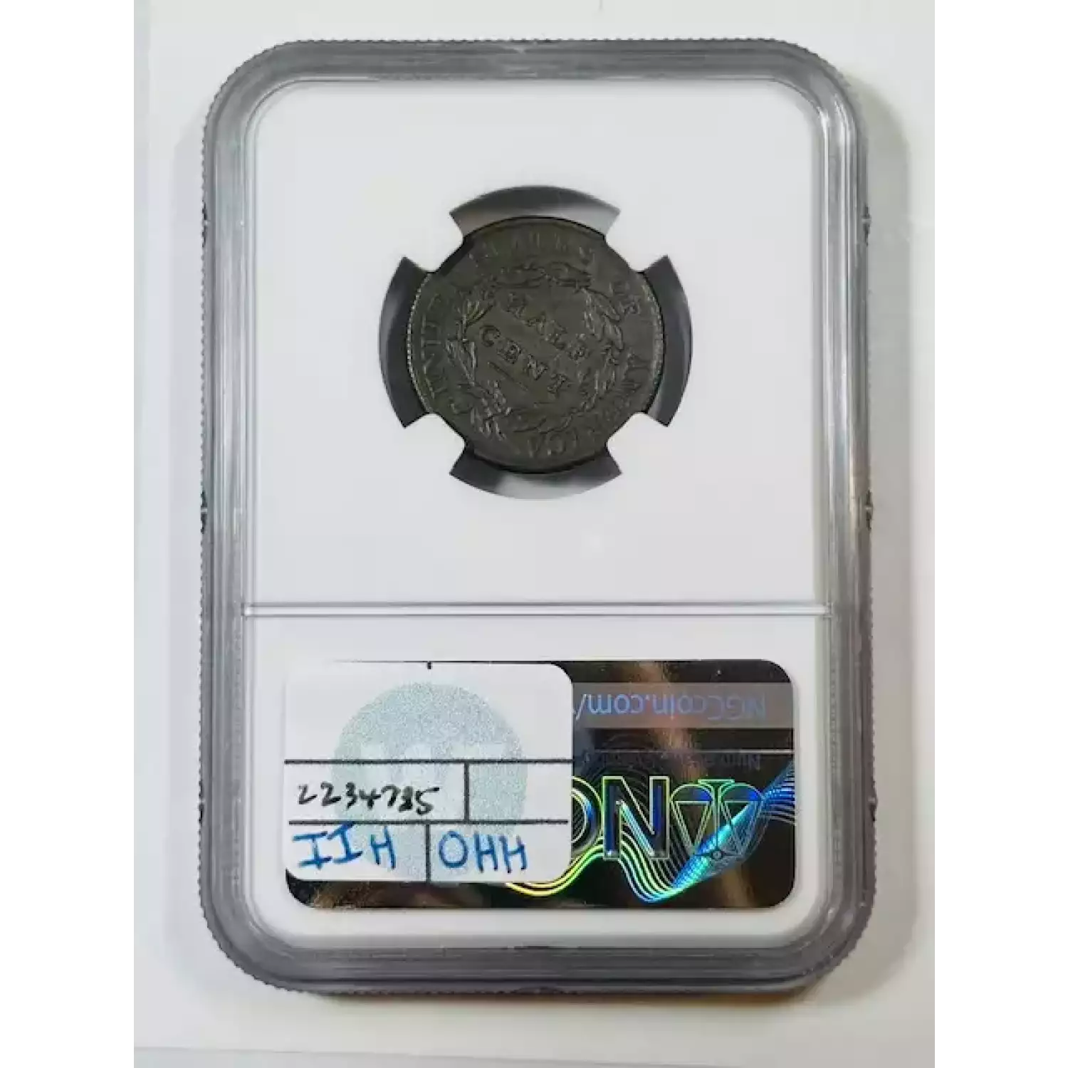 1809 Half Cent Classic Head NGC AU-58 BN - Bob Paul Rare Coins