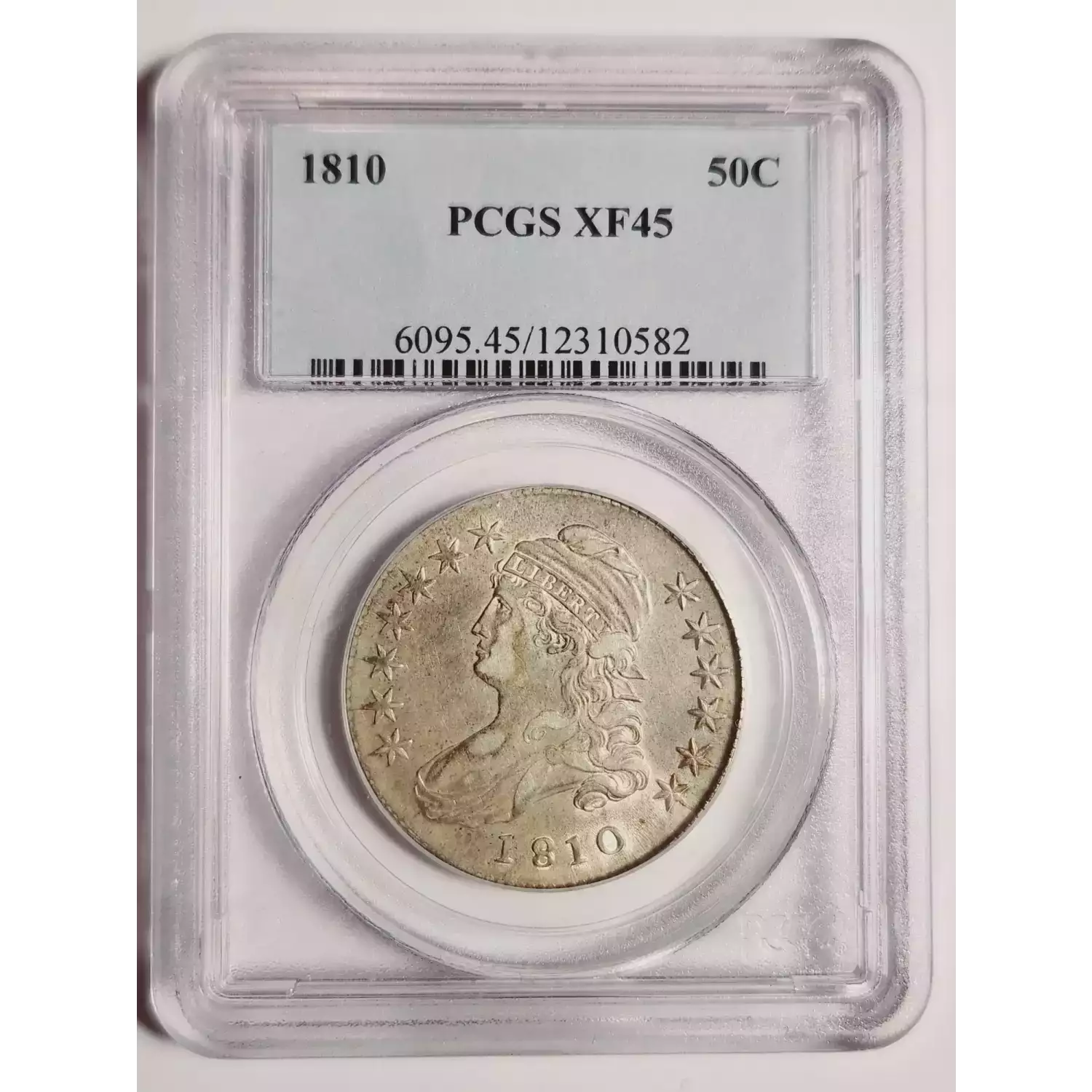 1810 Capped Bust Half Dollars PCGS XF-45 - Bob Paul Rare Coins