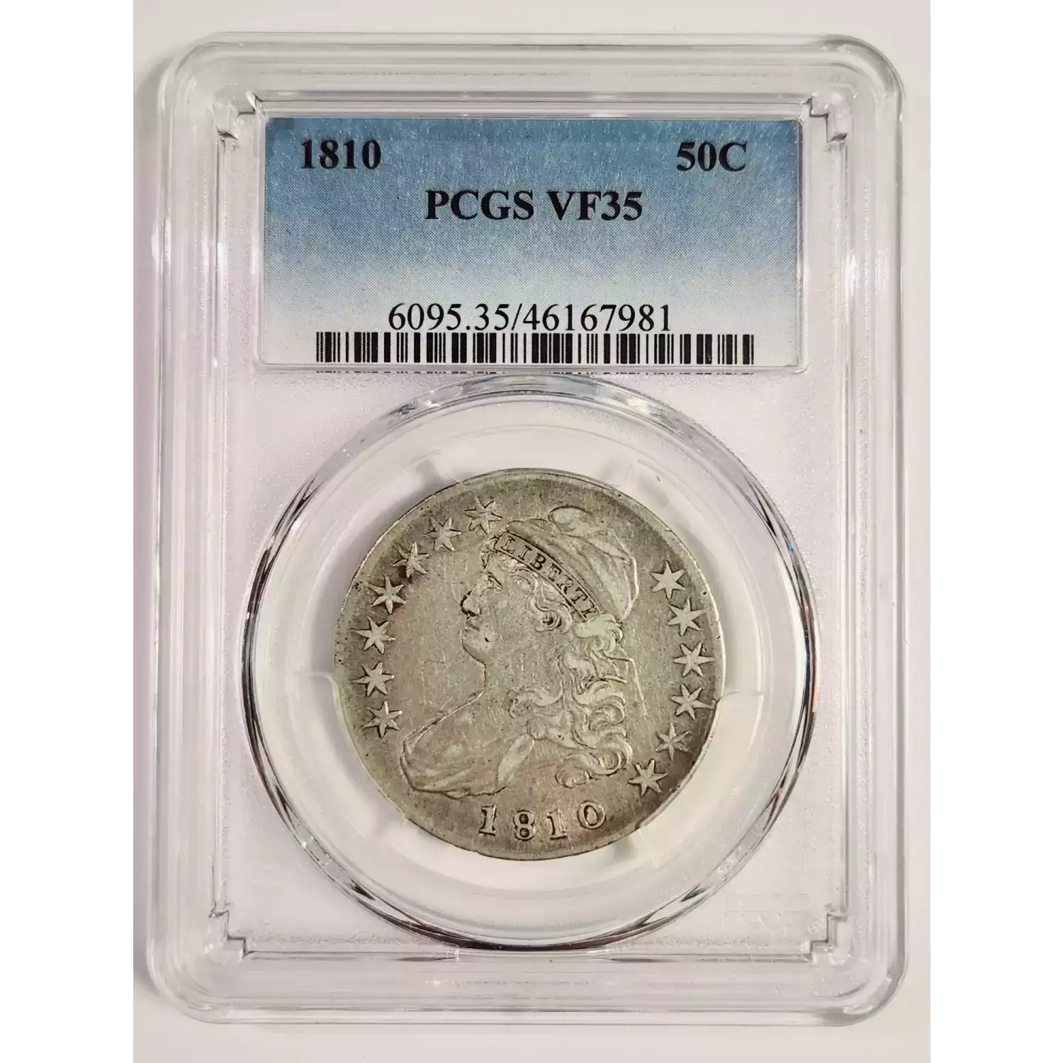 1810 Capped Bust Half Dollars PCGS VF-35 - Bob Paul Rare Coins