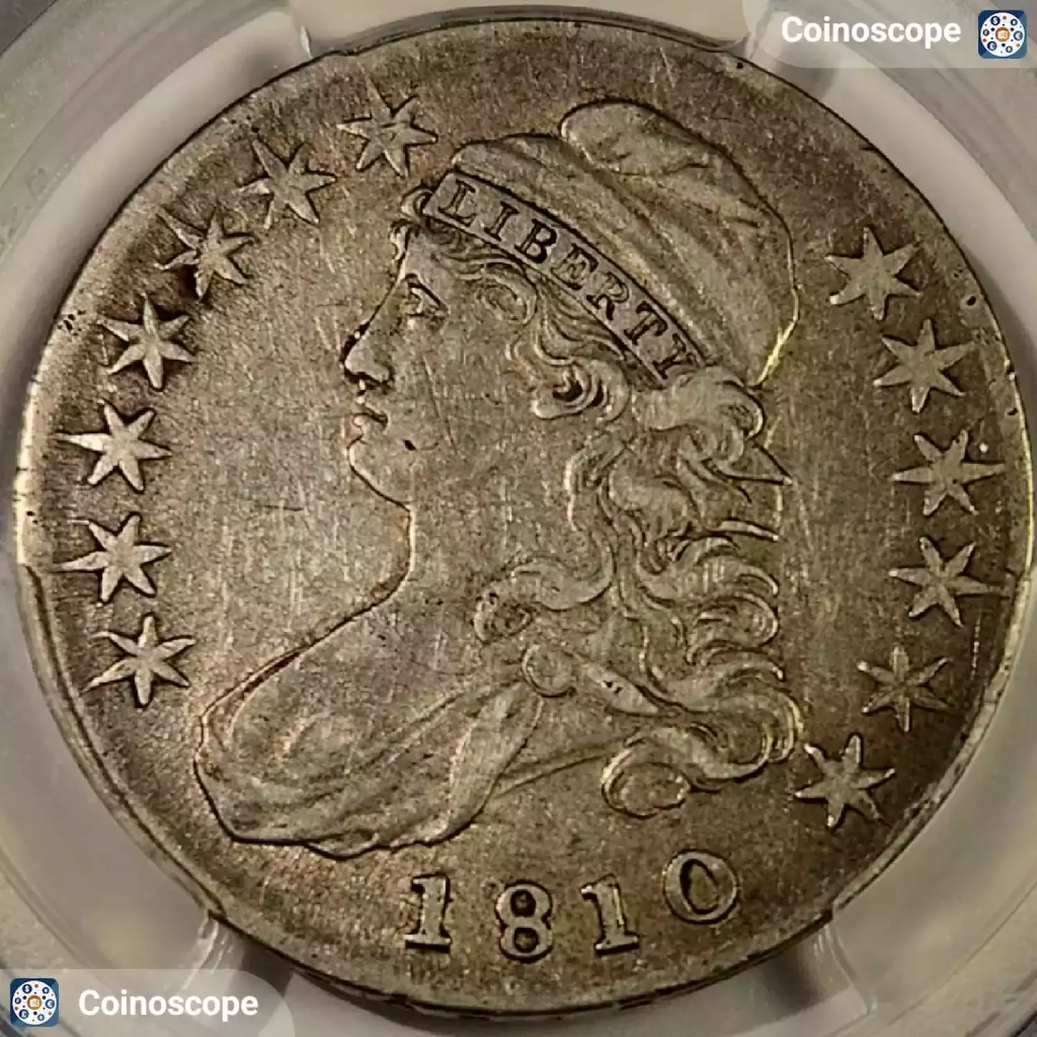 1810 Capped Bust Half Dollars PCGS VF-35 - Bob Paul Rare Coins