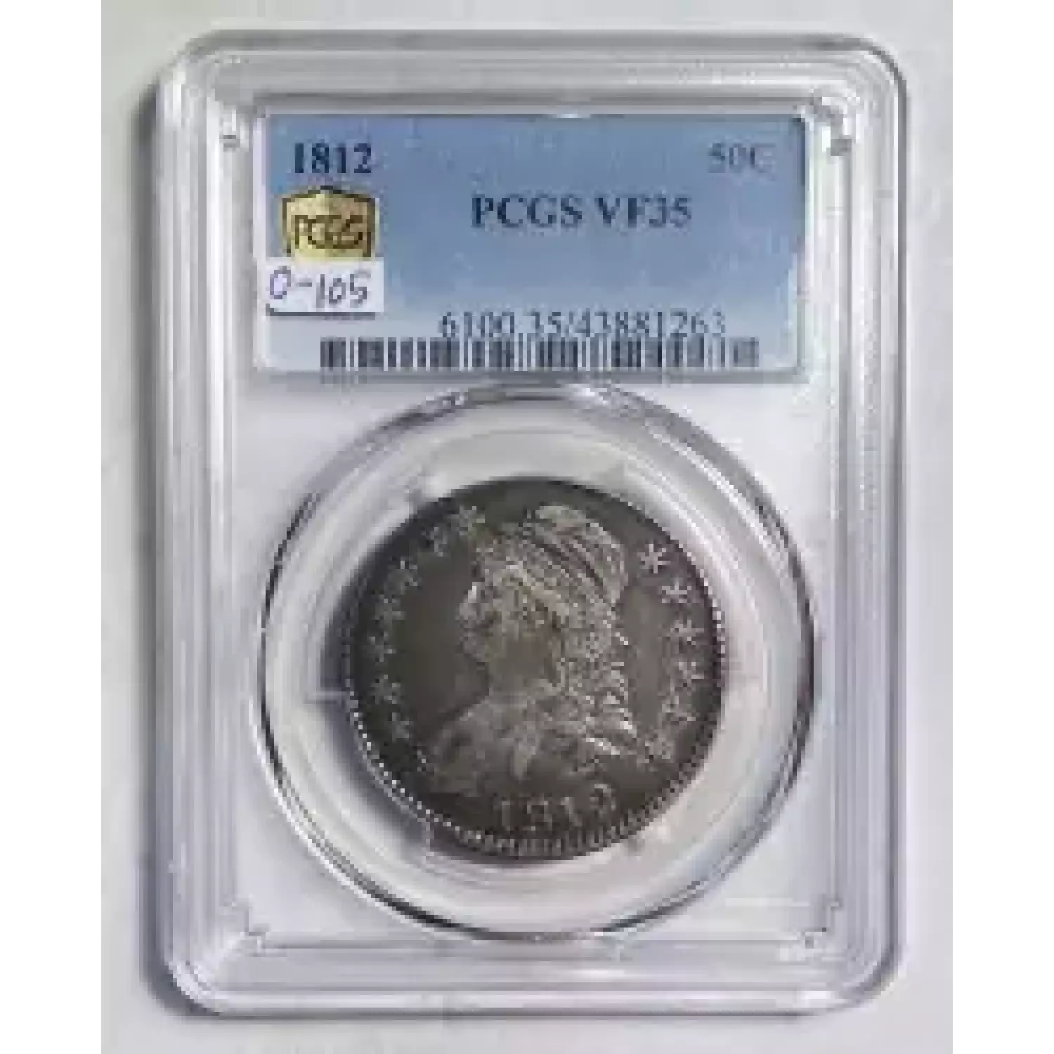 1812 Capped Bust Half Dollars PCGS VF-35 - Bob Paul Rare Coins