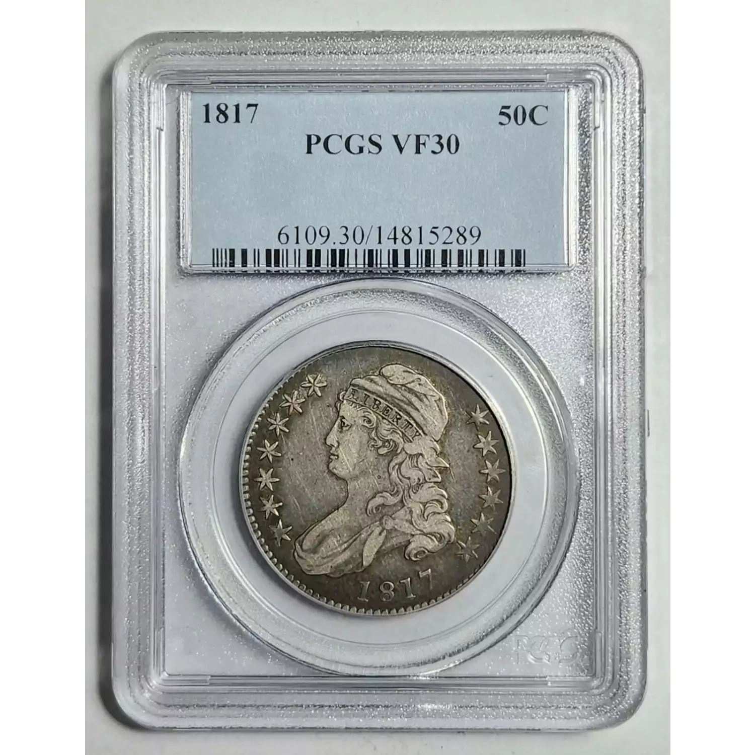 1817 Capped Bust Half Dollars PCGS VF-30 - Bob Paul Rare Coins