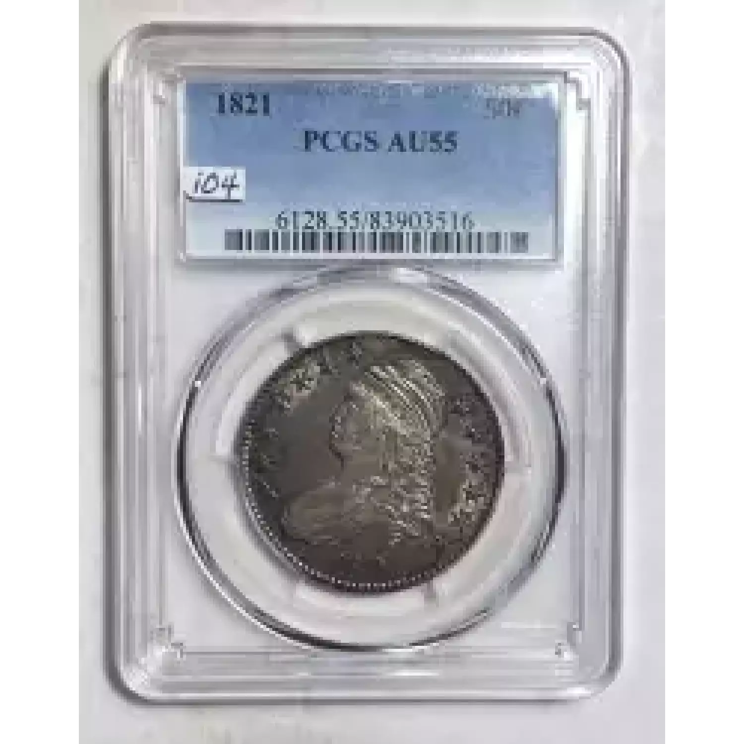 1821 Capped Bust Half Dollars PCGS AU-55 - Bob Paul Rare Coins