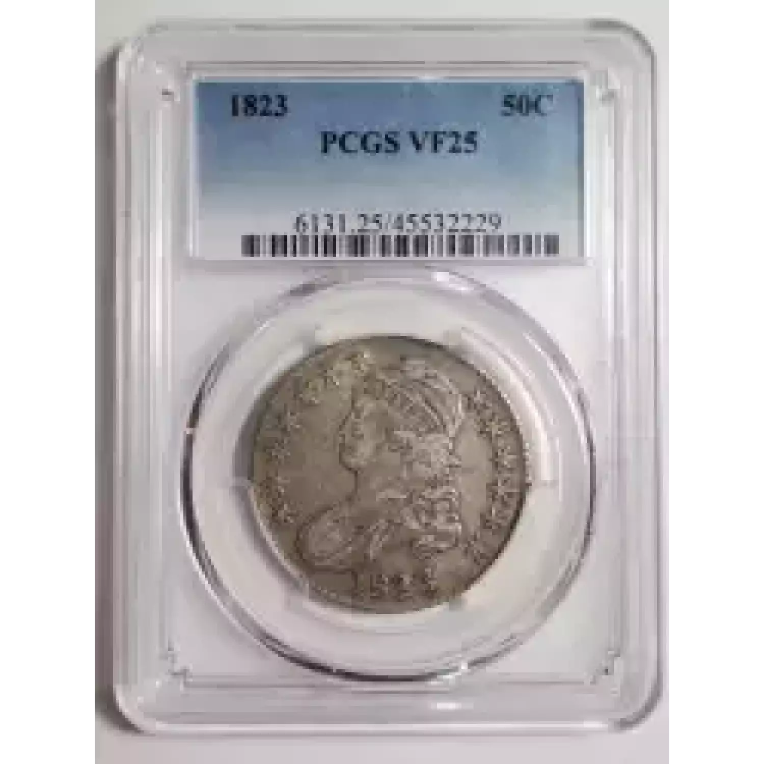 1823 Capped Bust Half Dollars PCGS VF-25 - Bob Paul Rare Coins