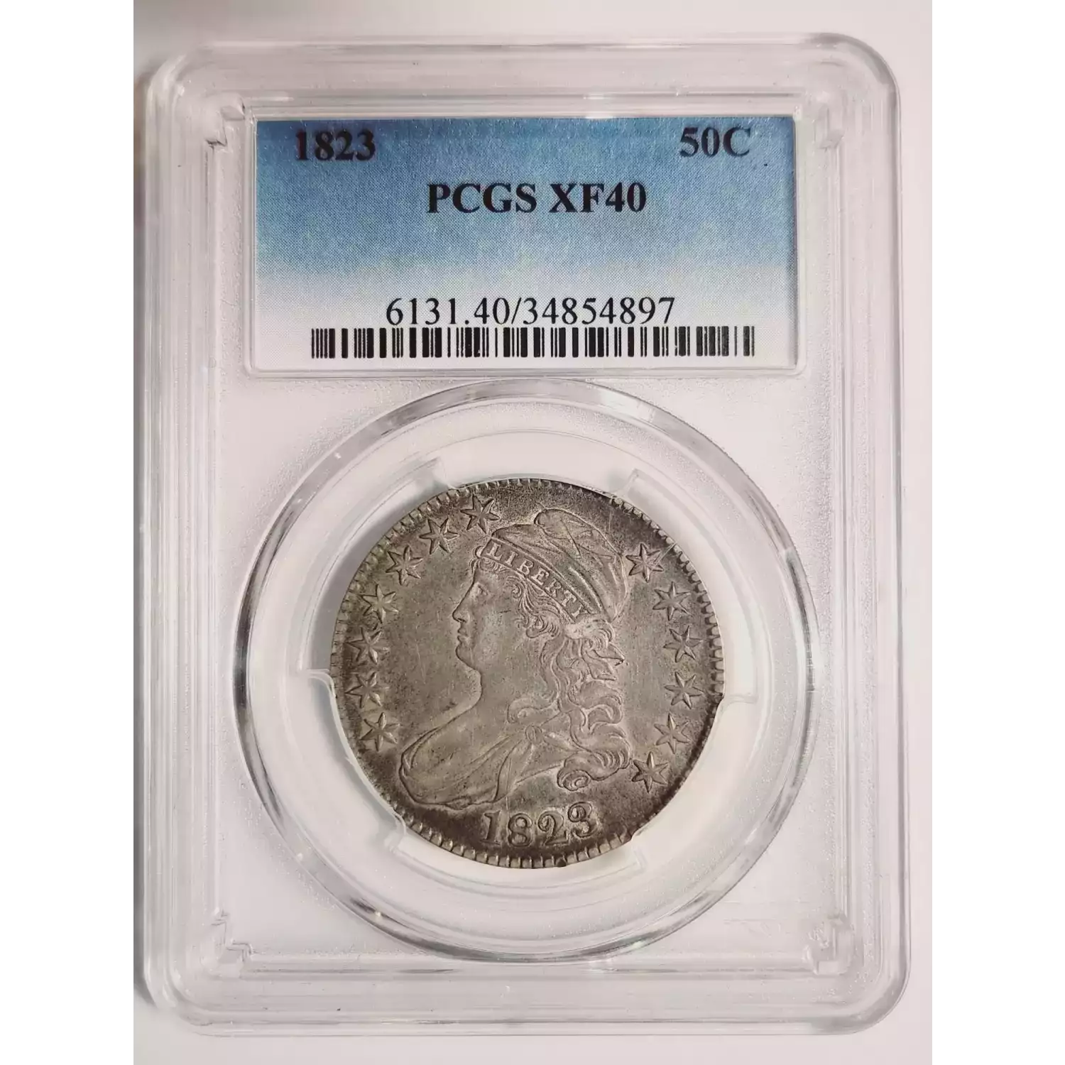 1823 Capped Bust Half Dollars PCGS XF-40 - Bob Paul Rare Coins