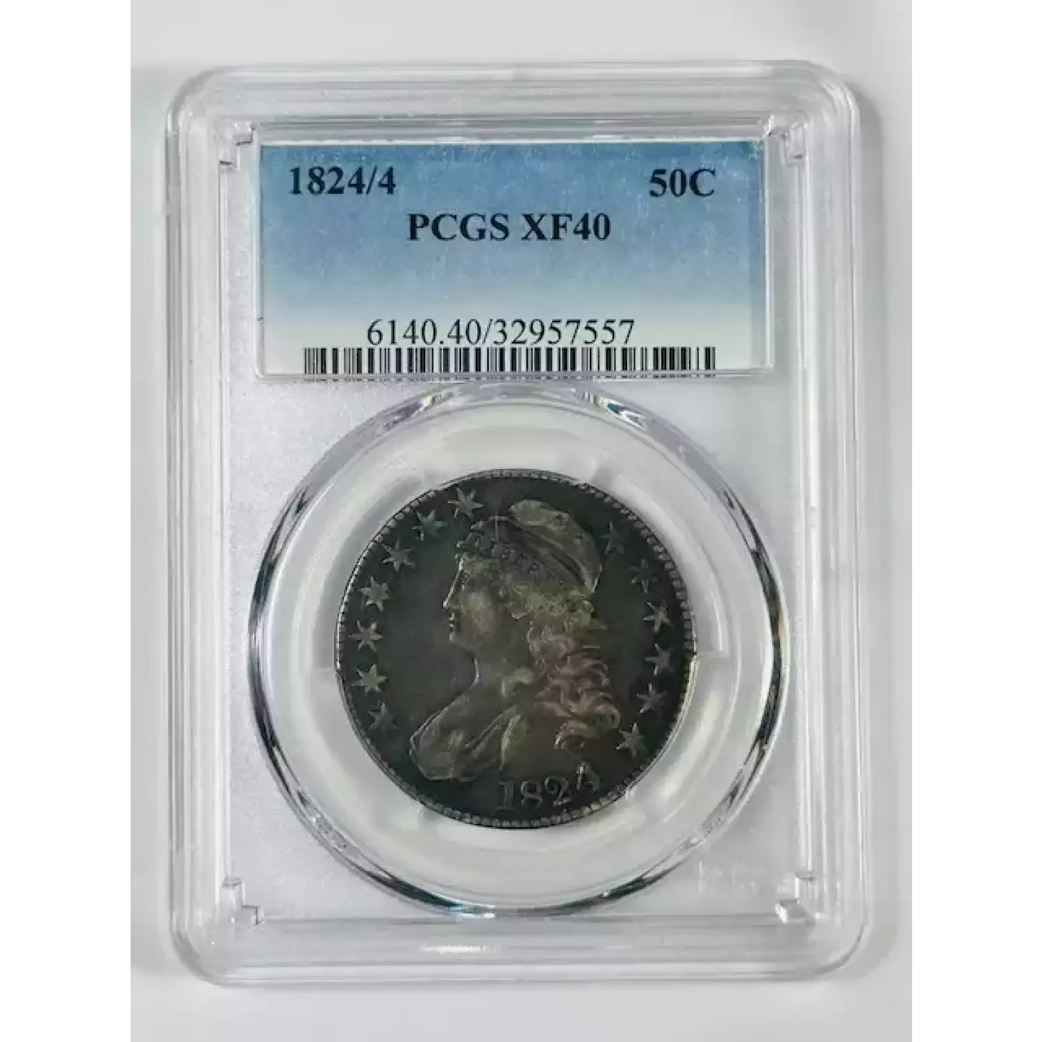 1824/4 Capped Bust Half Dollars PCGS XF-40 - Bob Paul Rare Coins