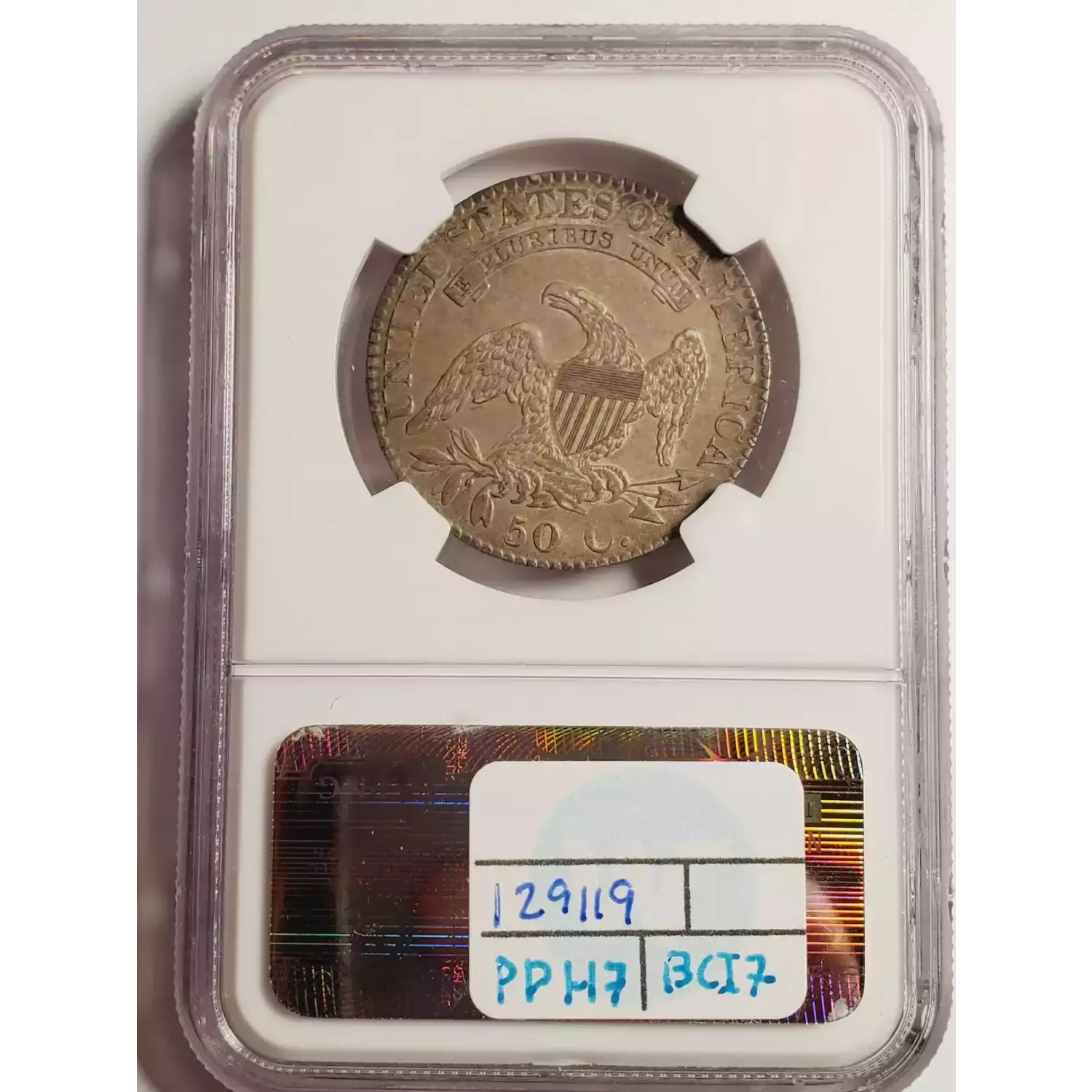 1824 Capped Bust Half Dollars NGC AU-50 /VARIOUS O-103 CAC - Bob Paul ...