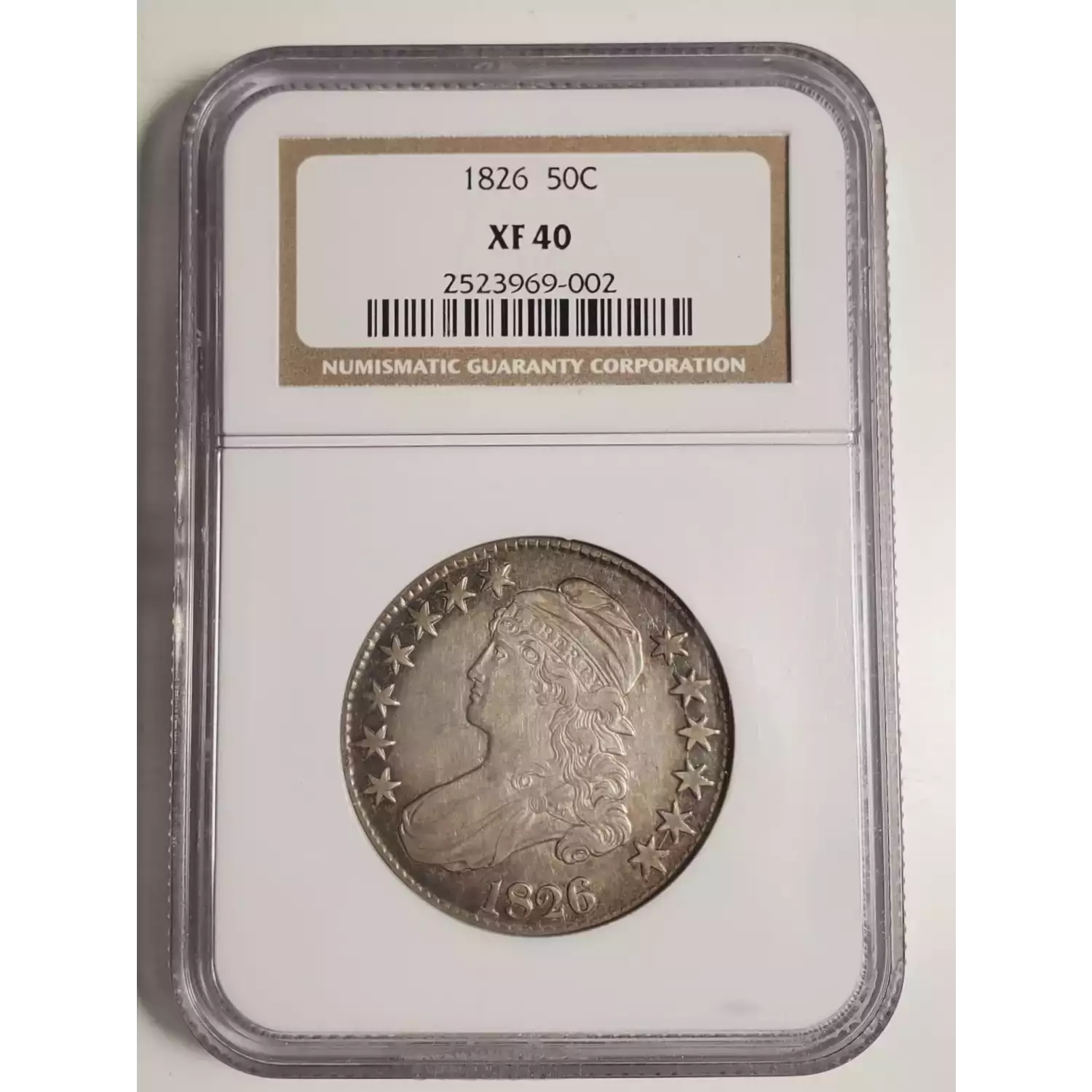 1826 Capped Bust Half Dollars NGC XF-40 - Bob Paul Rare Coins