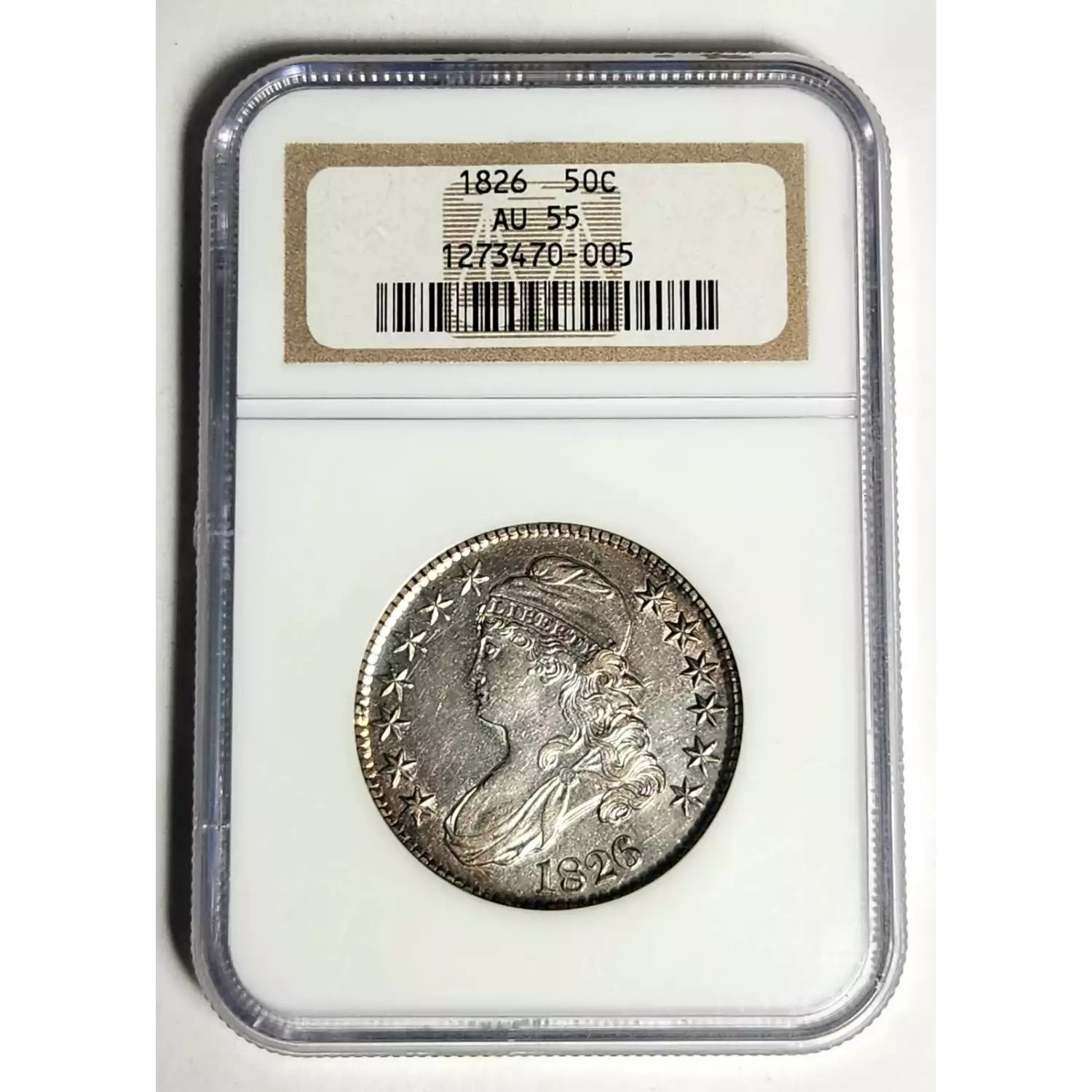 1826 Capped Bust Half Dollars NGC AU-55 - Bob Paul Rare Coins