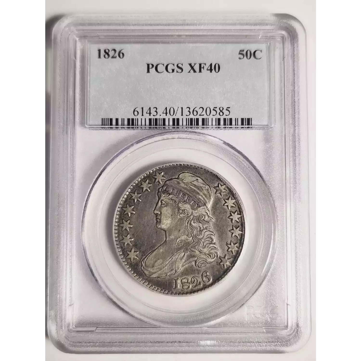 1826 Capped Bust Half Dollars PCGS XF-40 - Bob Paul Rare Coins