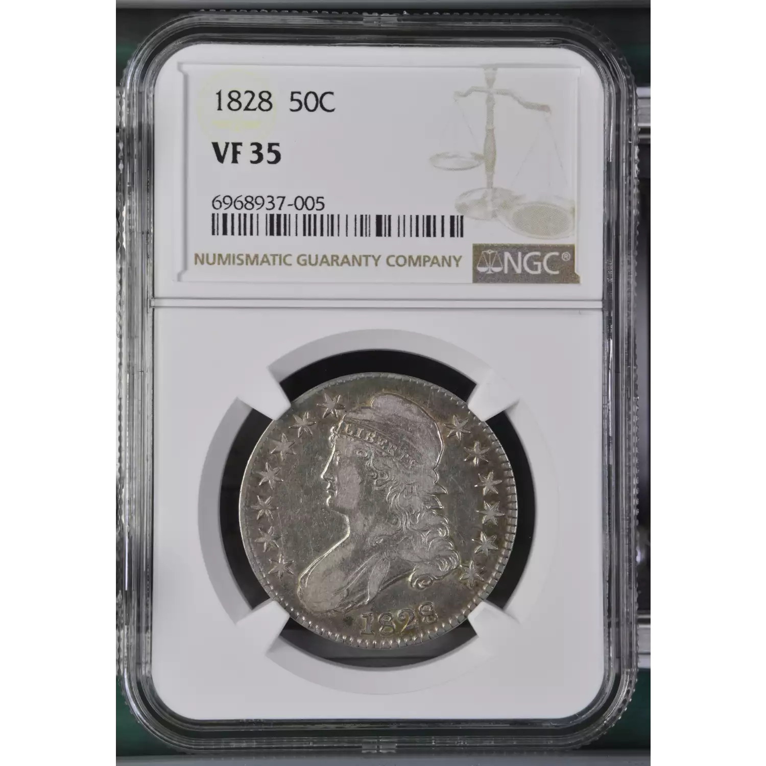 1828 Capped Bust Half Dollars NGC VF-35 - Bob Paul Rare Coins