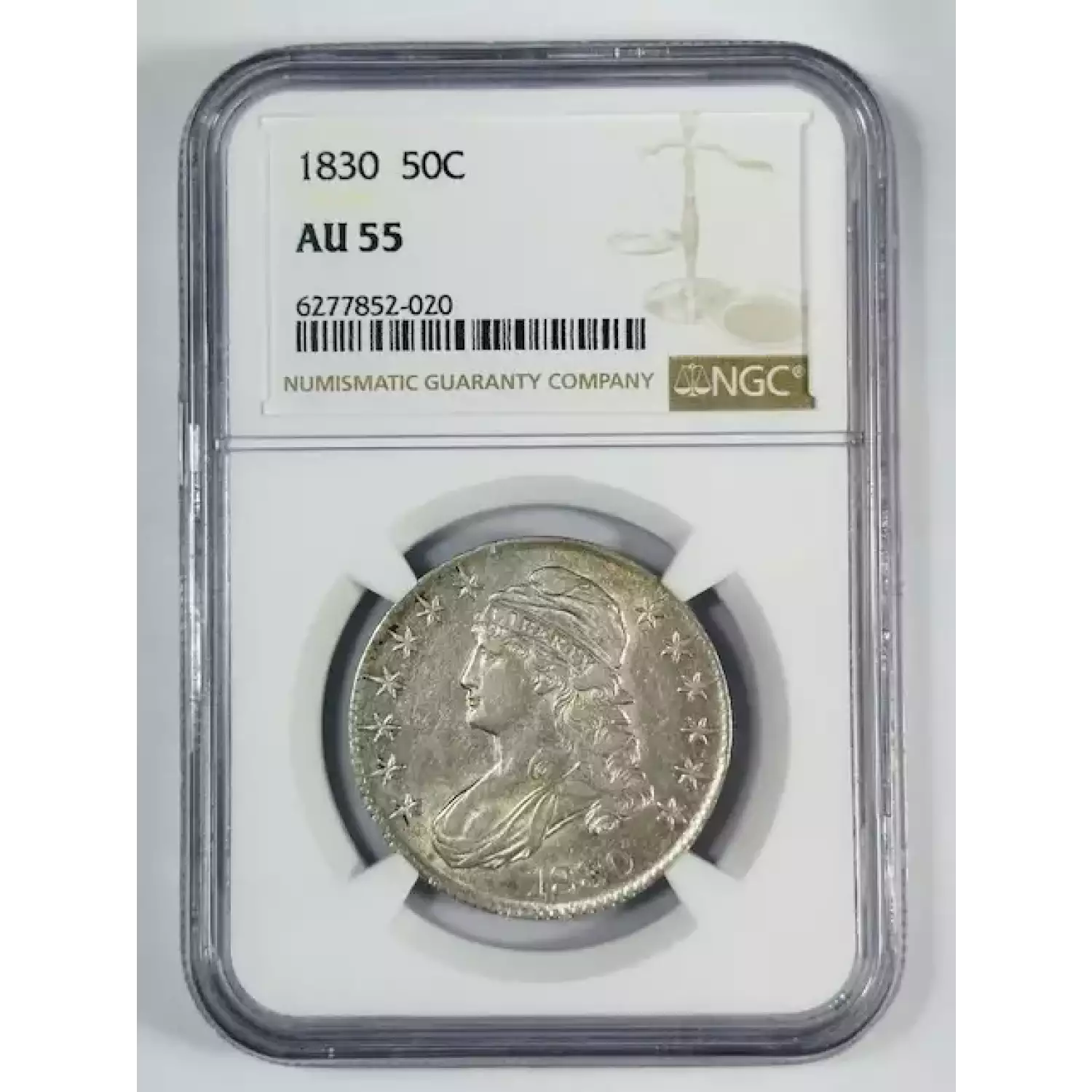 1830 Capped Bust Half Dollars NGC AU-55 - Bob Paul Rare Coins