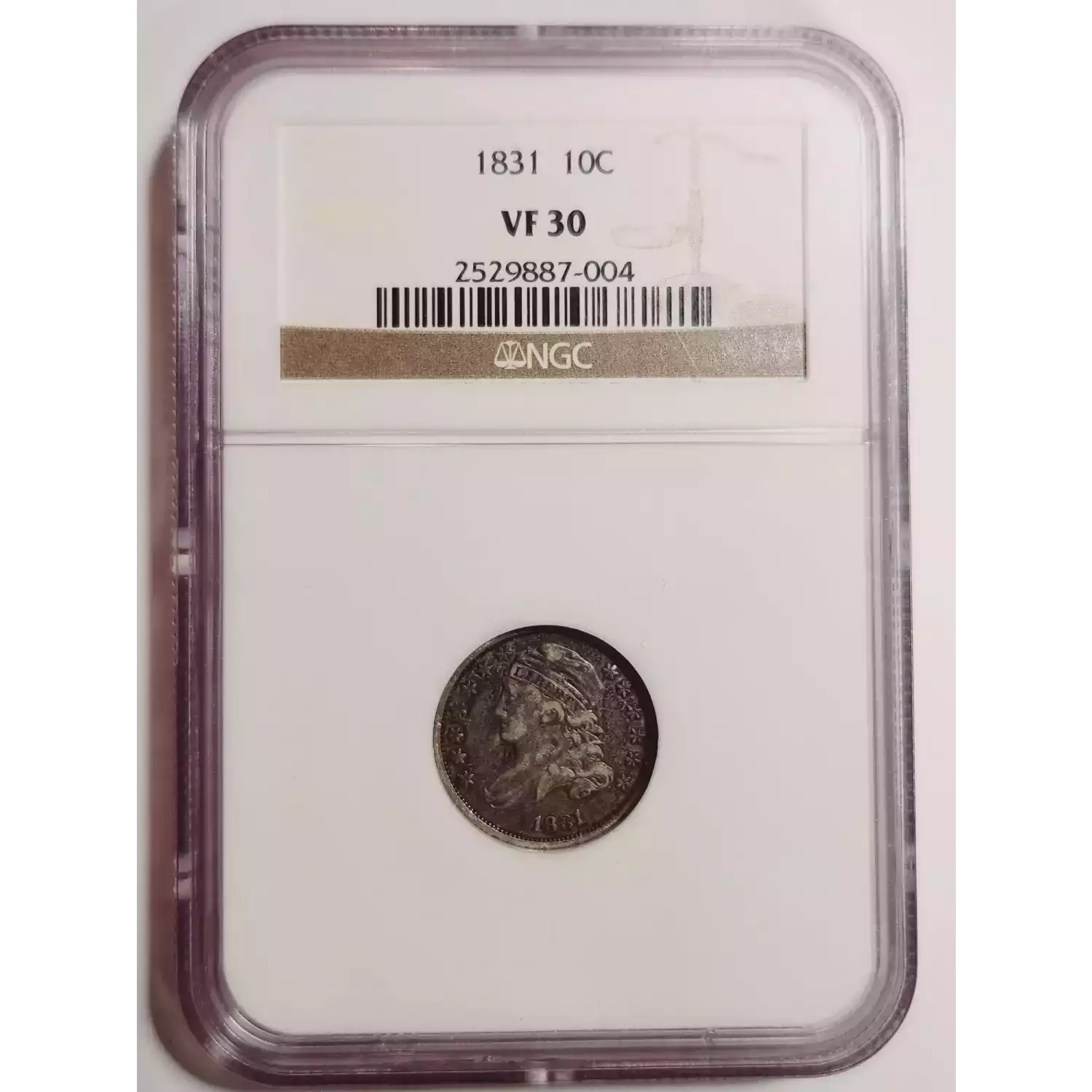 1831 Capped Bust Dimes NGC VF-30 - Bob Paul Rare Coins