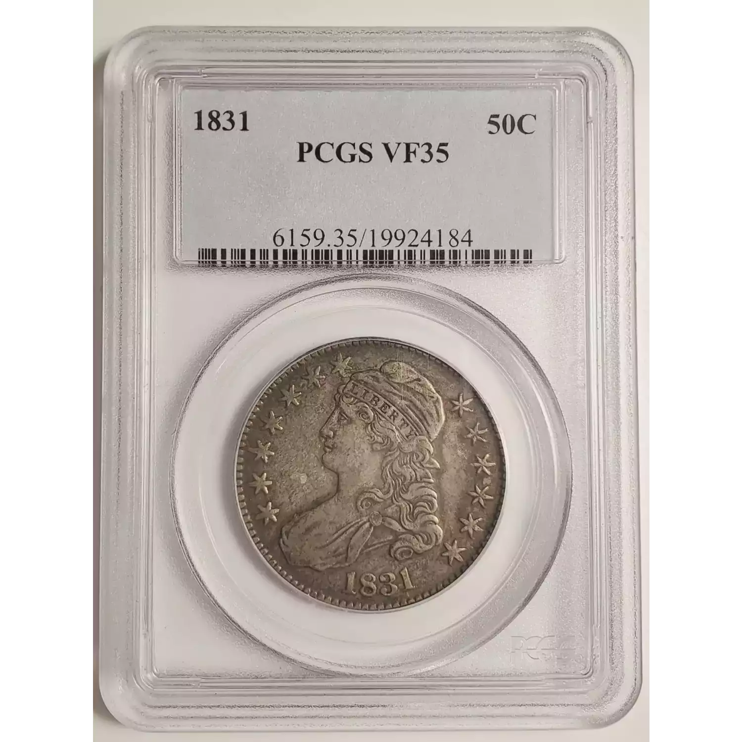 1831 Capped Bust Half Dollars PCGS VF-35 - Bob Paul Rare Coins