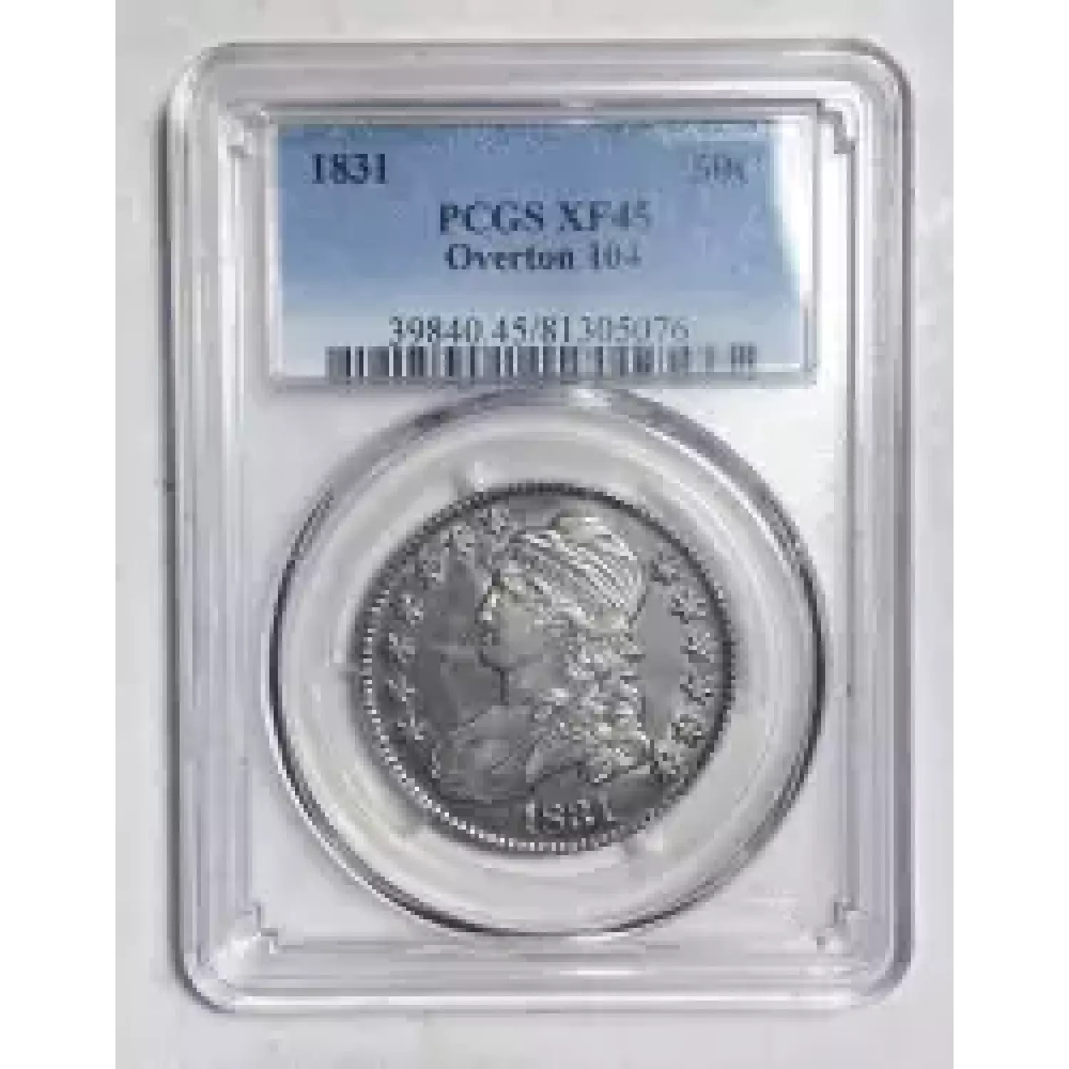 1831 Capped Bust Half Dollars PCGS XF-45 Overton 104 - Bob Paul Rare Coins