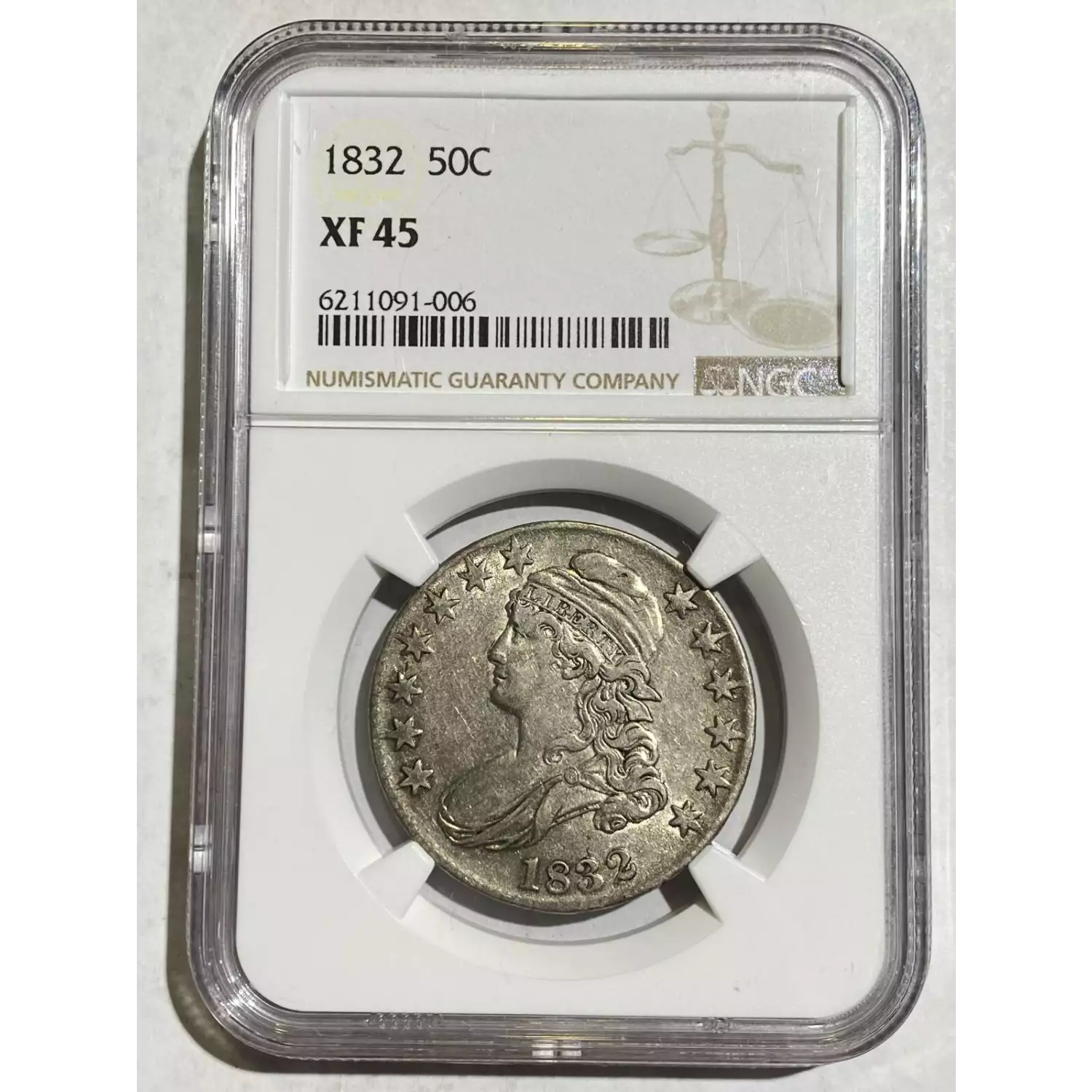1832 Capped Bust Half Dollars NGC XF-45 - Bob Paul Rare Coins
