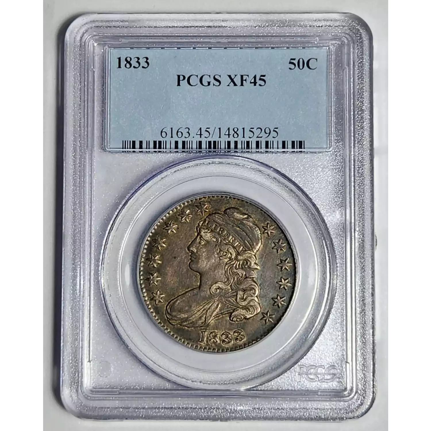 1833 PCGS XF-45 - Bob Paul Rare Coins