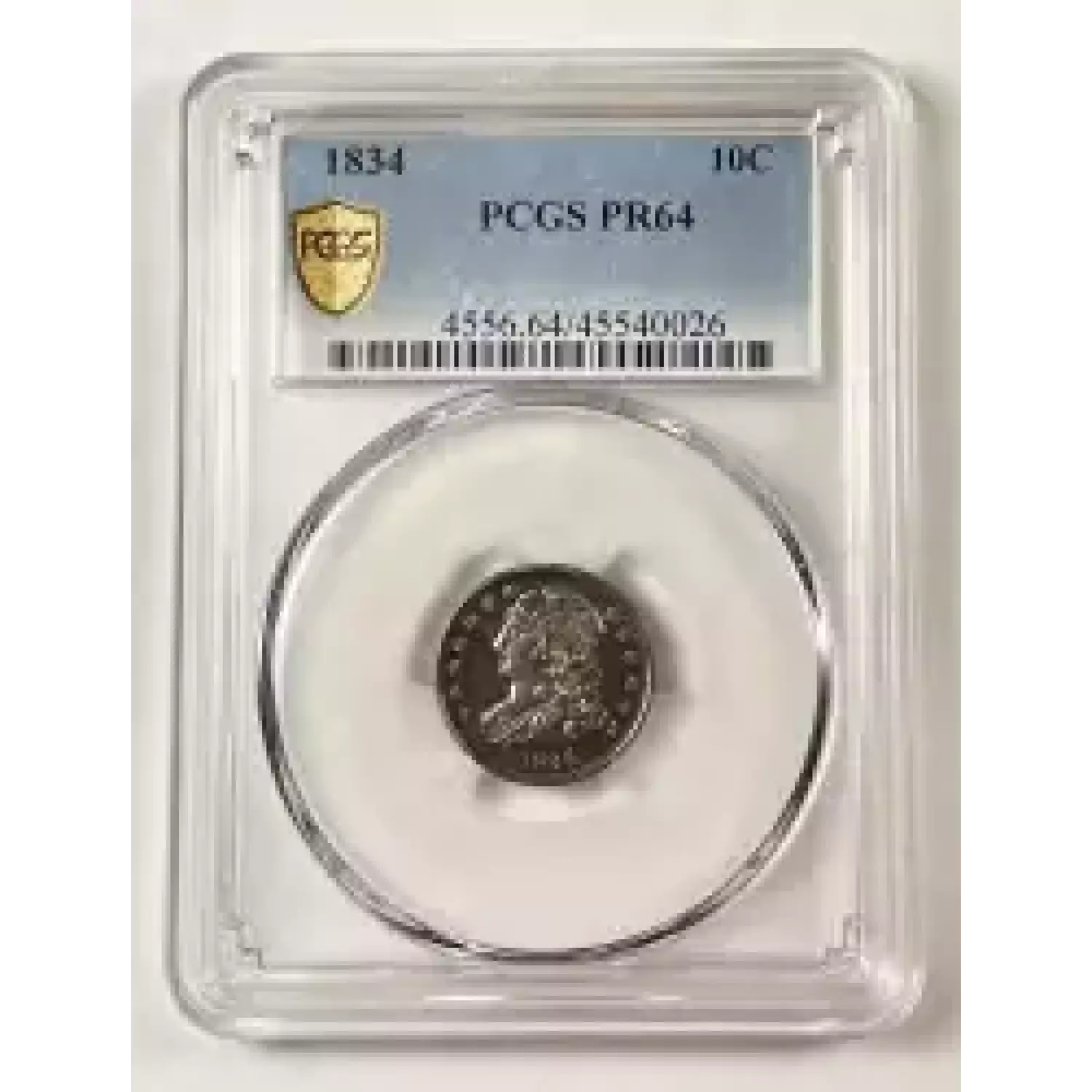 1834 Capped Bust Half Dimes PCGS PR-64 - Bob Paul Rare Coins