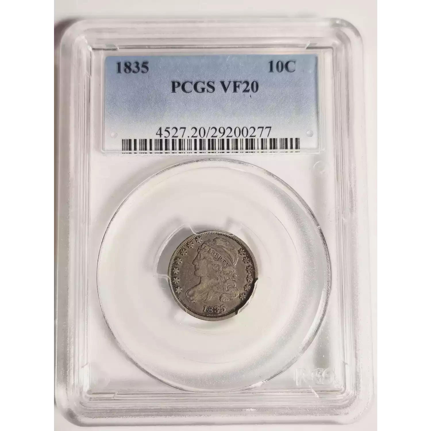 1835 Capped Bust Dimes PCGS VF-20 - Bob Paul Rare Coins