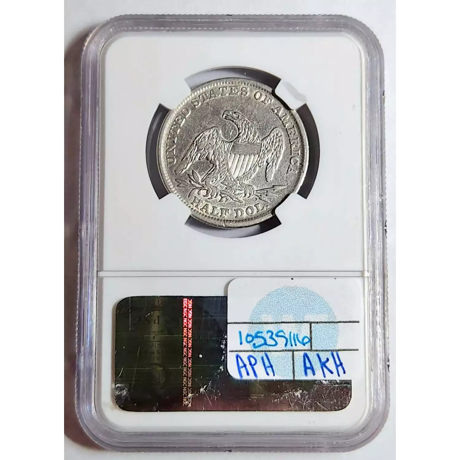 1838 Capped Bust Half Dollars, Reeded Edge NGC XF-45 - Bob Paul Rare Coins