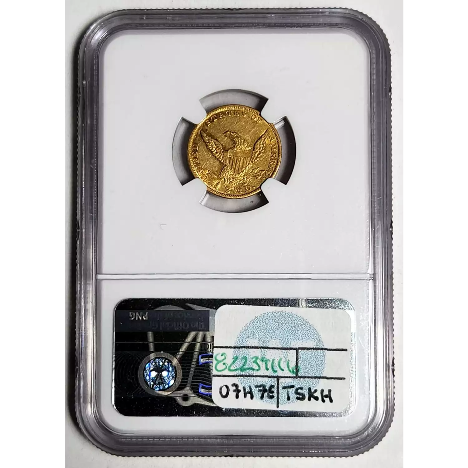 1839 Gold Quarter Eagles Classic Head, No Motto on Reverse NGC MS-61 HM ...
