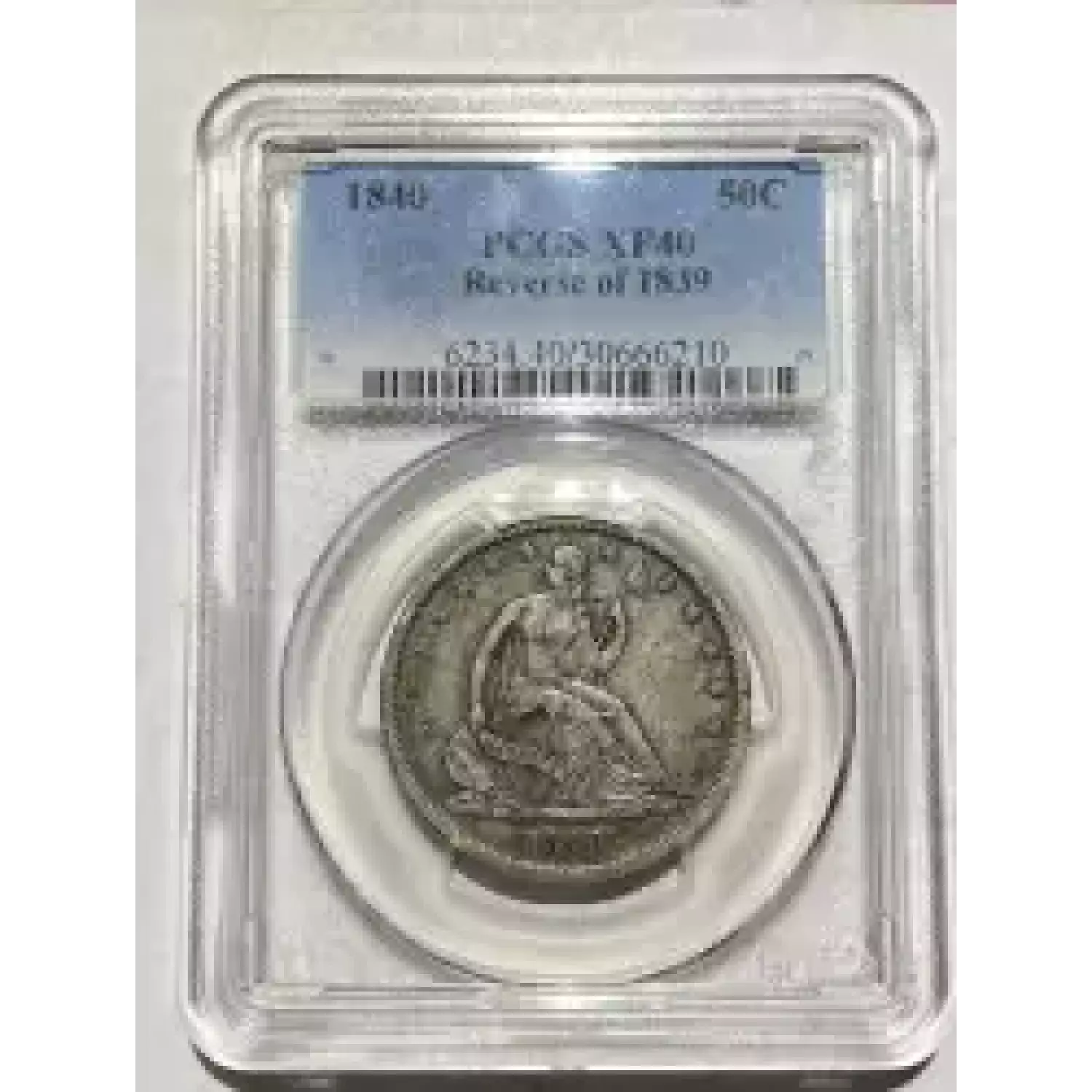 1840 Half Dollars Liberty Seated PCGS XF-40 Small Letters - Bob Paul Rare Coins