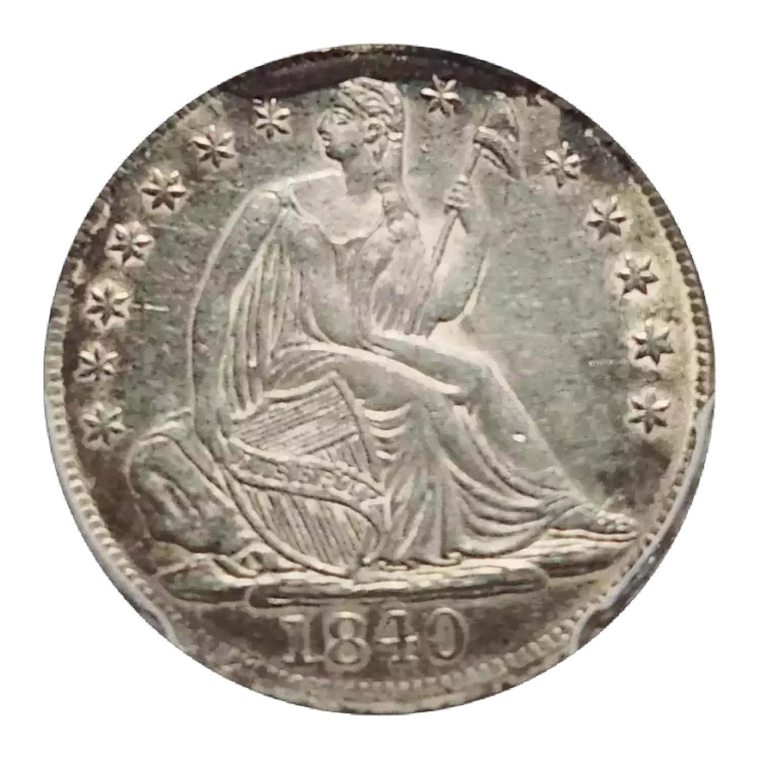 1840 Liberty Seated Half Dime PCGS XF-45 No Drapery - Bob Paul Rare Coins