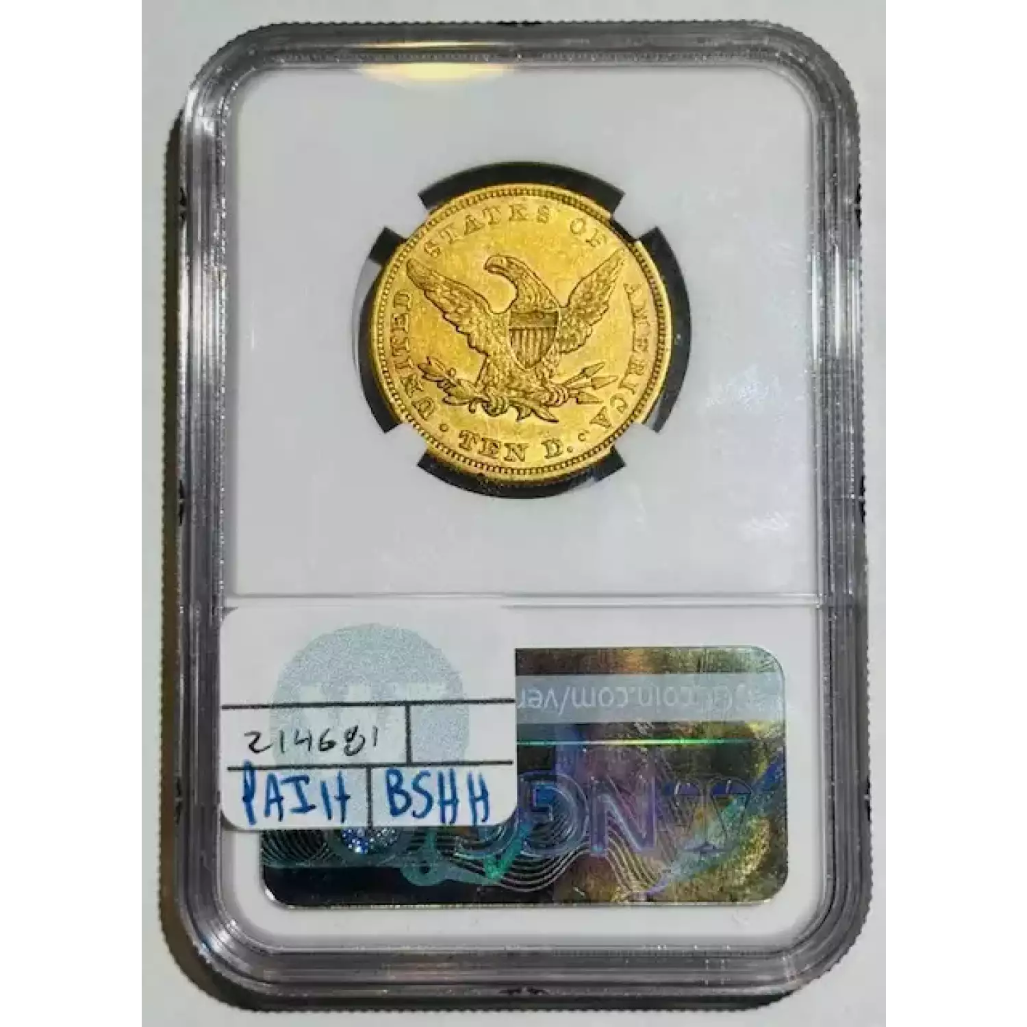 1847 Gold Eagles Liberty Head NGC AU-55 - Bob Paul Rare Coins