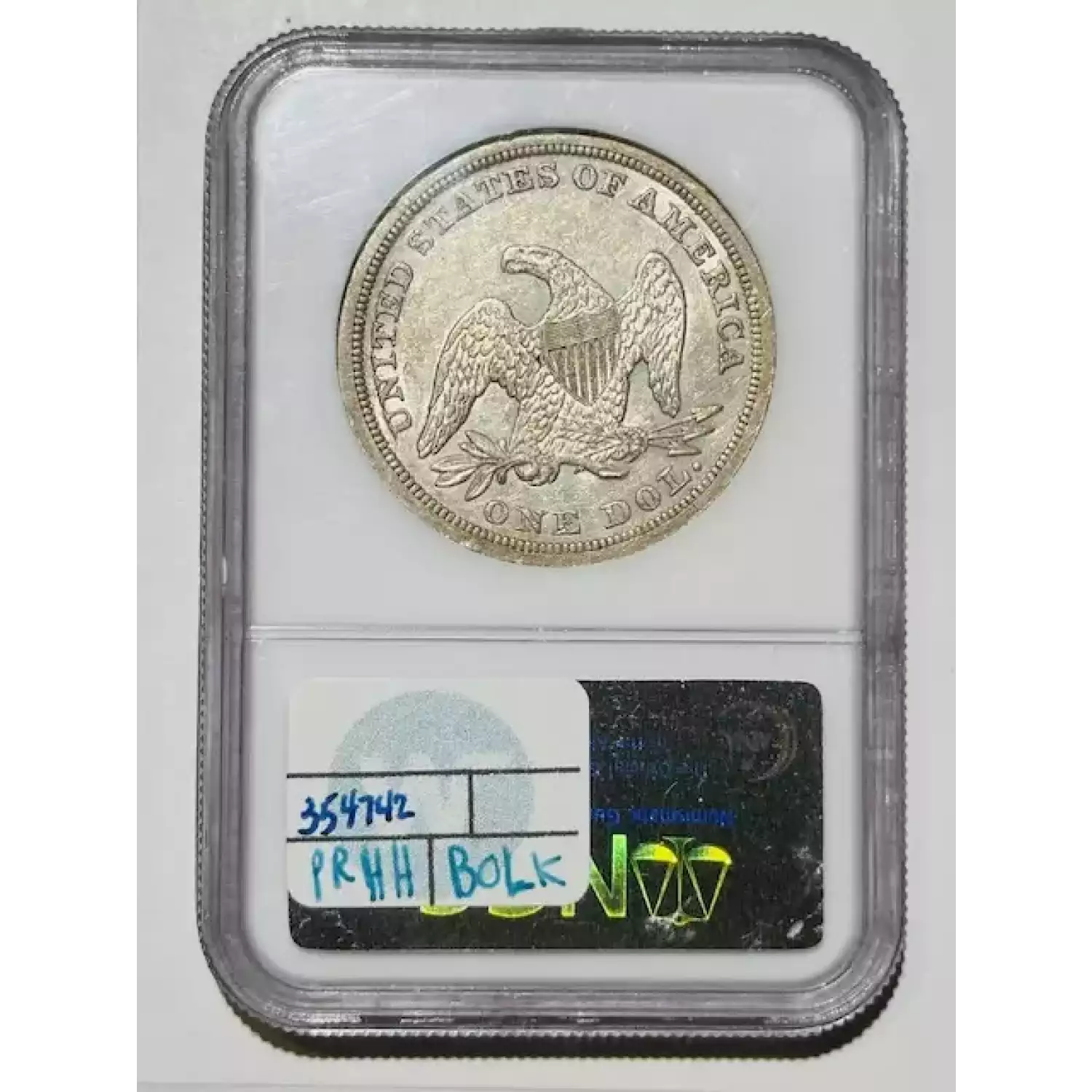 1847 Liberty Seated Silver Dollars NGC AU-58 - Bob Paul Rare Coins