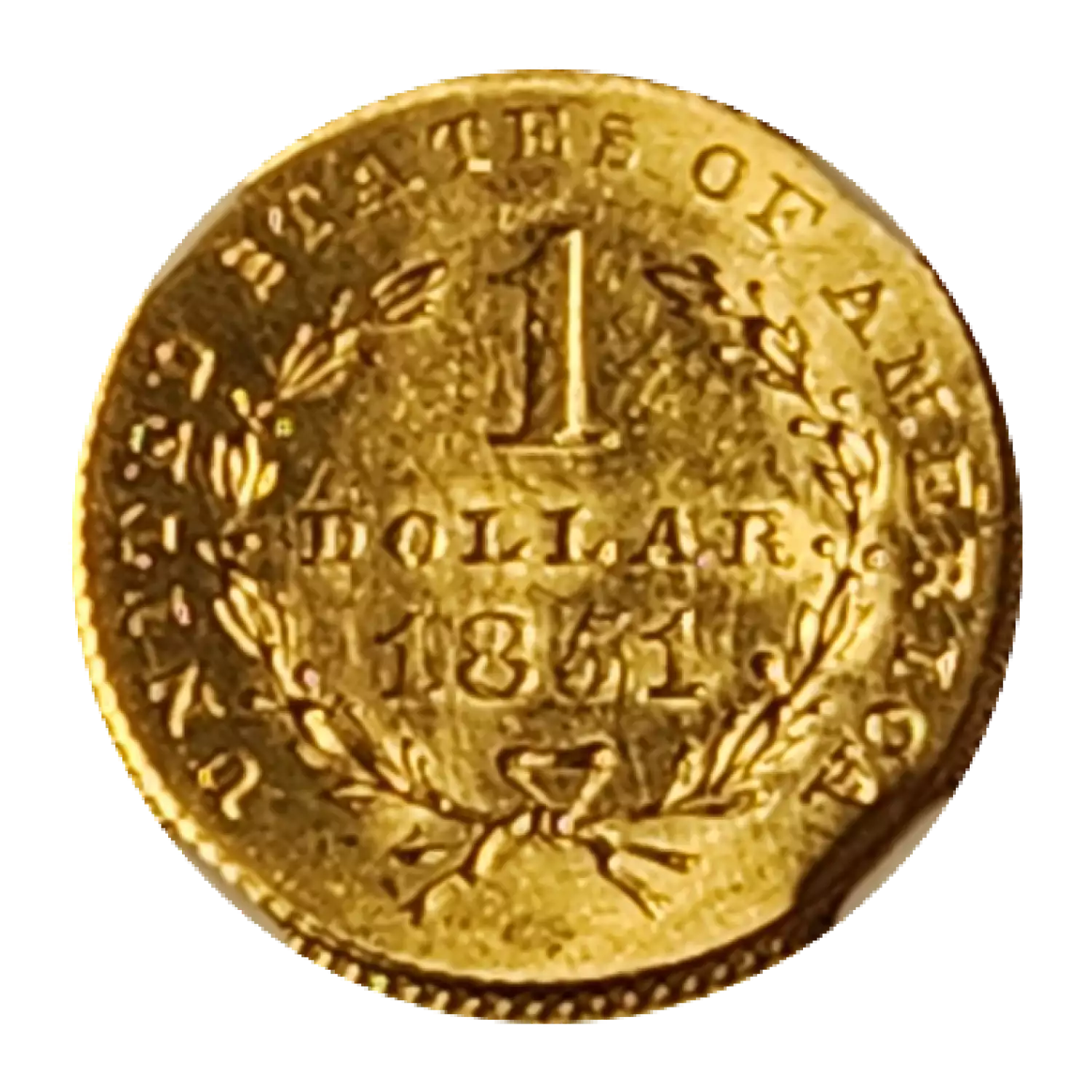 1851 Gold Dollars Liberty Head NGC MS-62 - LOTS OF LIUSTER - Bob Paul ...