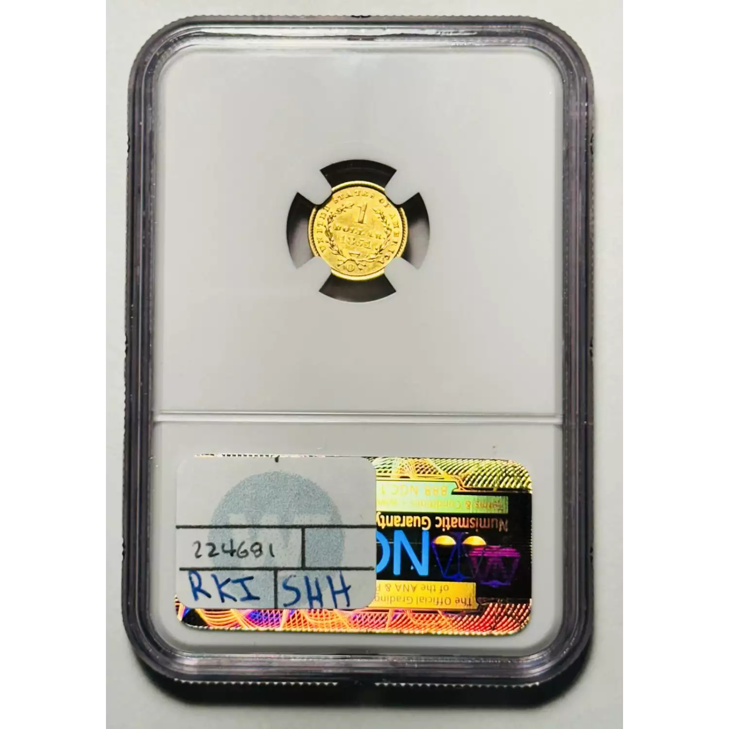 1851-O Gold Dollars Liberty Head NGC AU-58 - Bob Paul Rare Coins