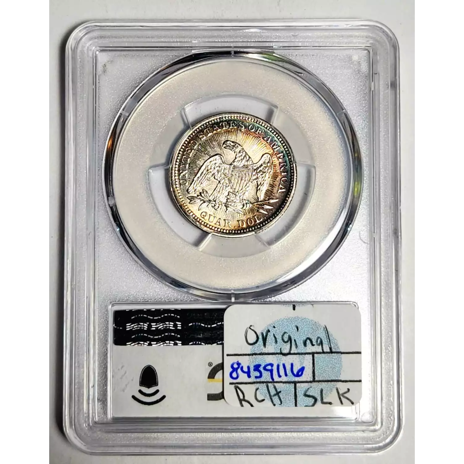 1853 Arrows and Rays - ORIGINAL COLOR! PCGS AU-55 - Bob Paul Rare Coins