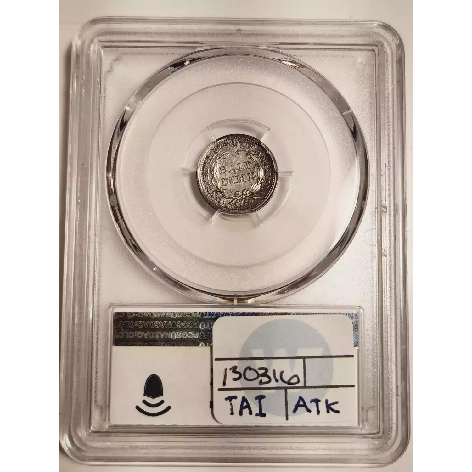 1853 Liberty Seated Half Dime PCGS MS-63 H10C Arrows - Bob Paul Rare Coins