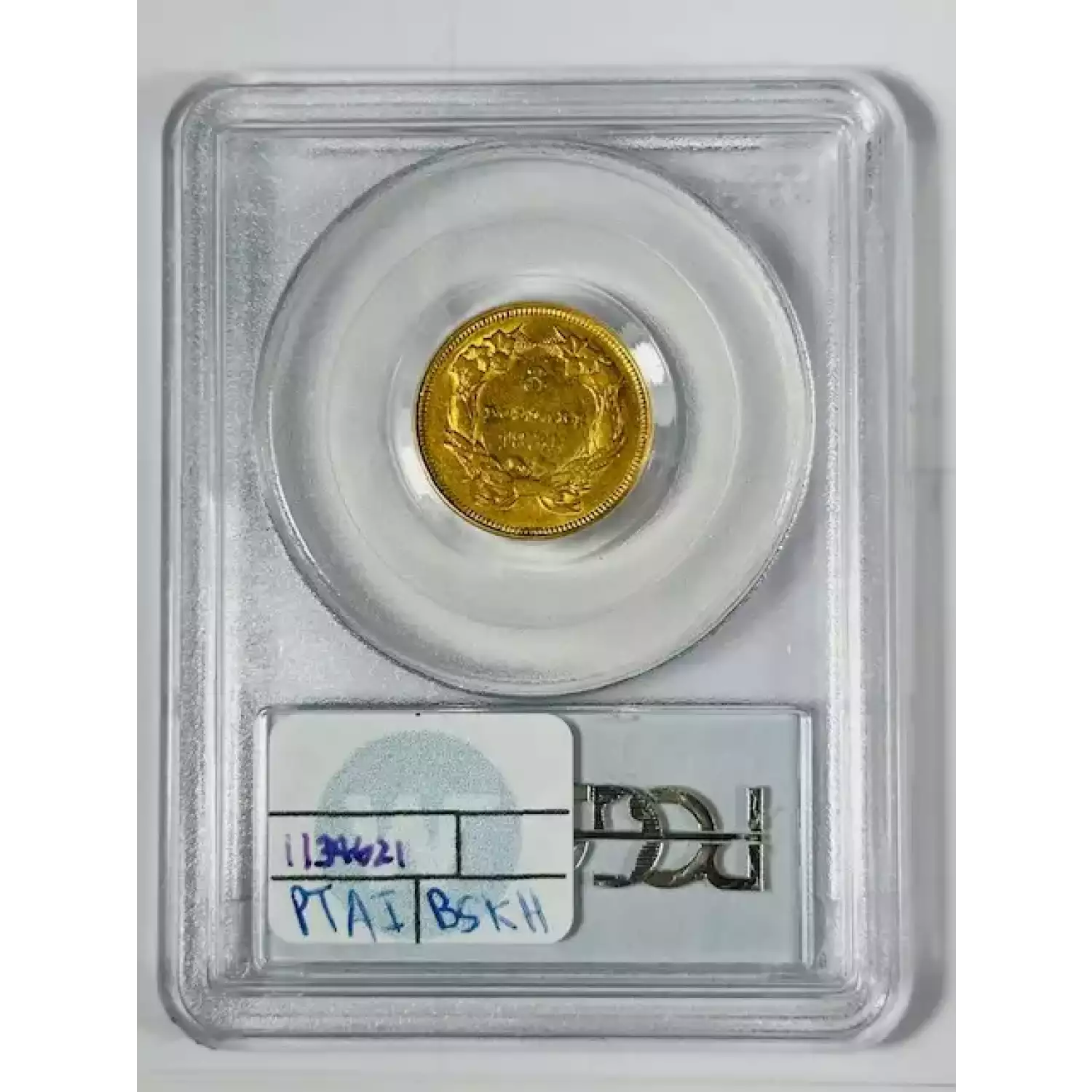 1854 Gold Three Dollars $3 Indian Princess Head PCGS AU-50 - Bob Paul Rare Coins