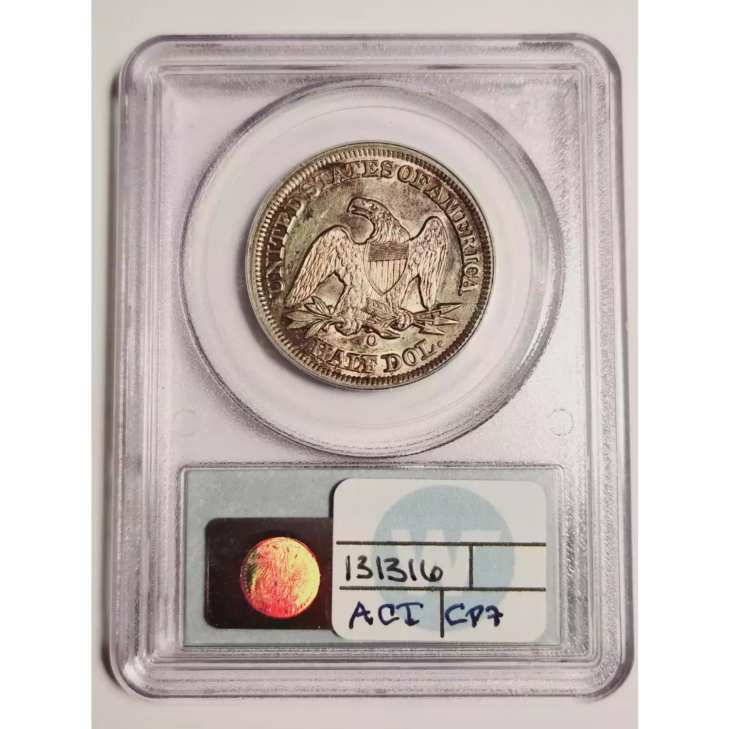 1855-O PCGS AU-53 Arrows Half Dollars Liberty Seated - Bob Paul Rare Coins