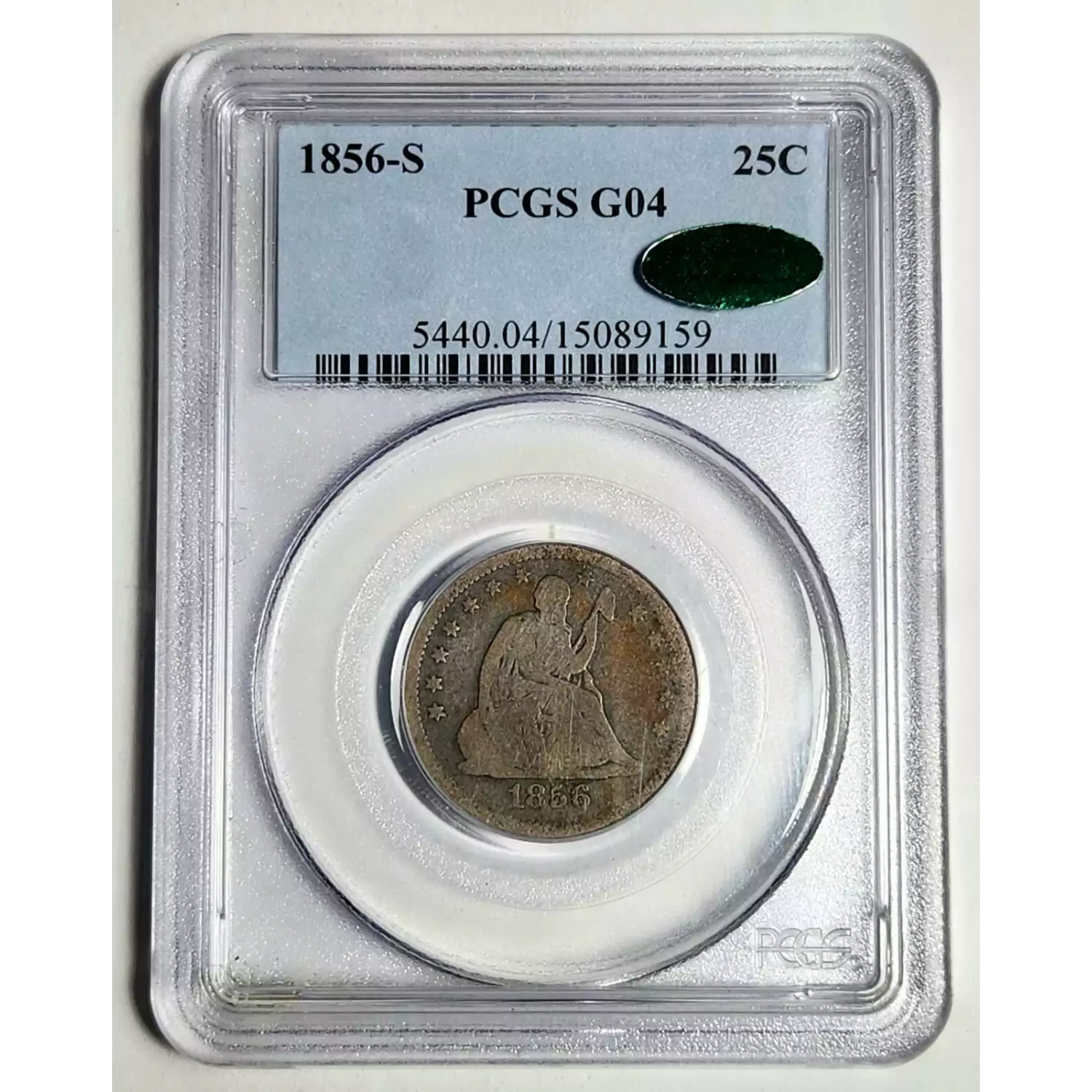 1856-S PCGS G-4 - Bob Paul Rare Coins