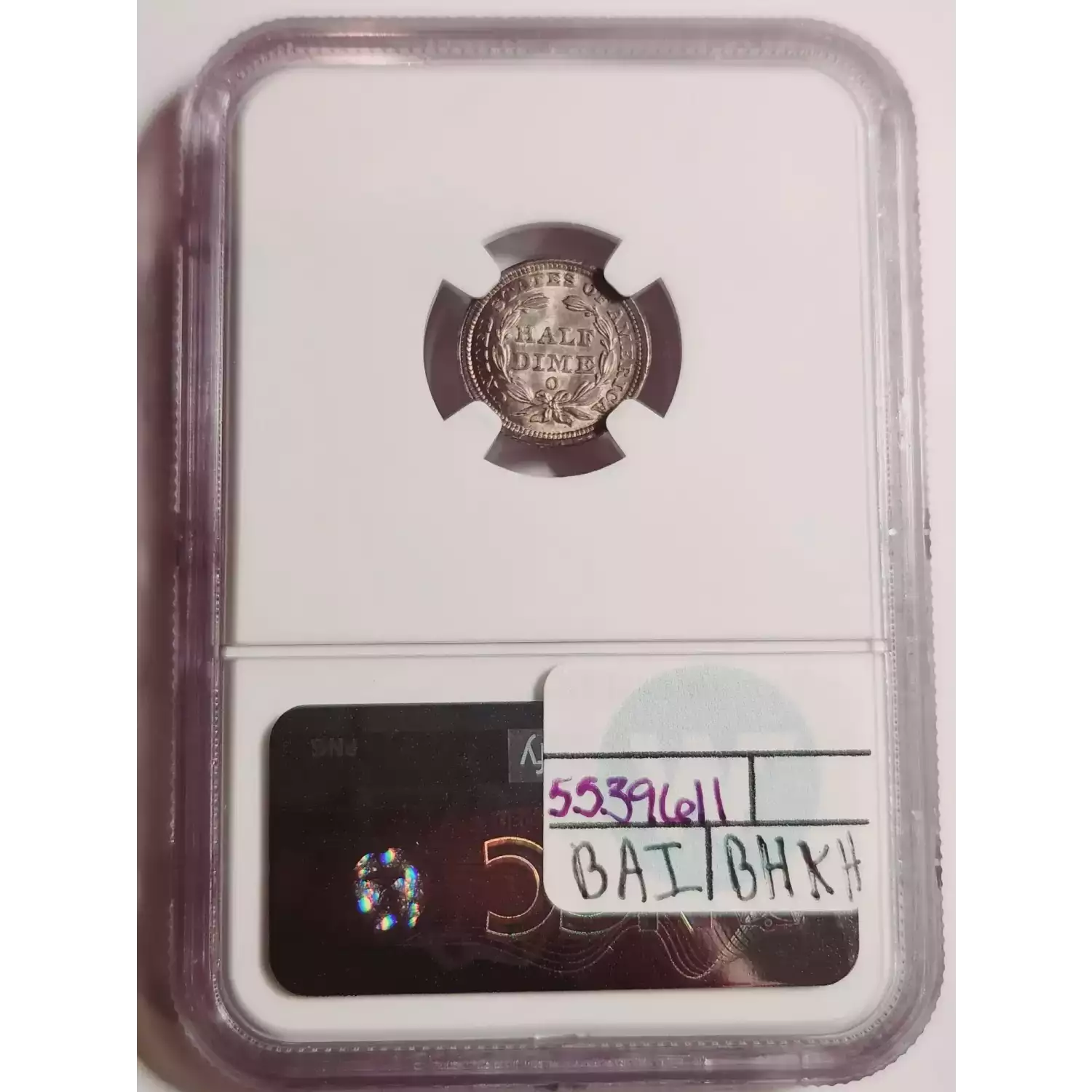 1858-O Liberty Seated Half Dime NGC MS-65 - Bob Paul Rare Coins