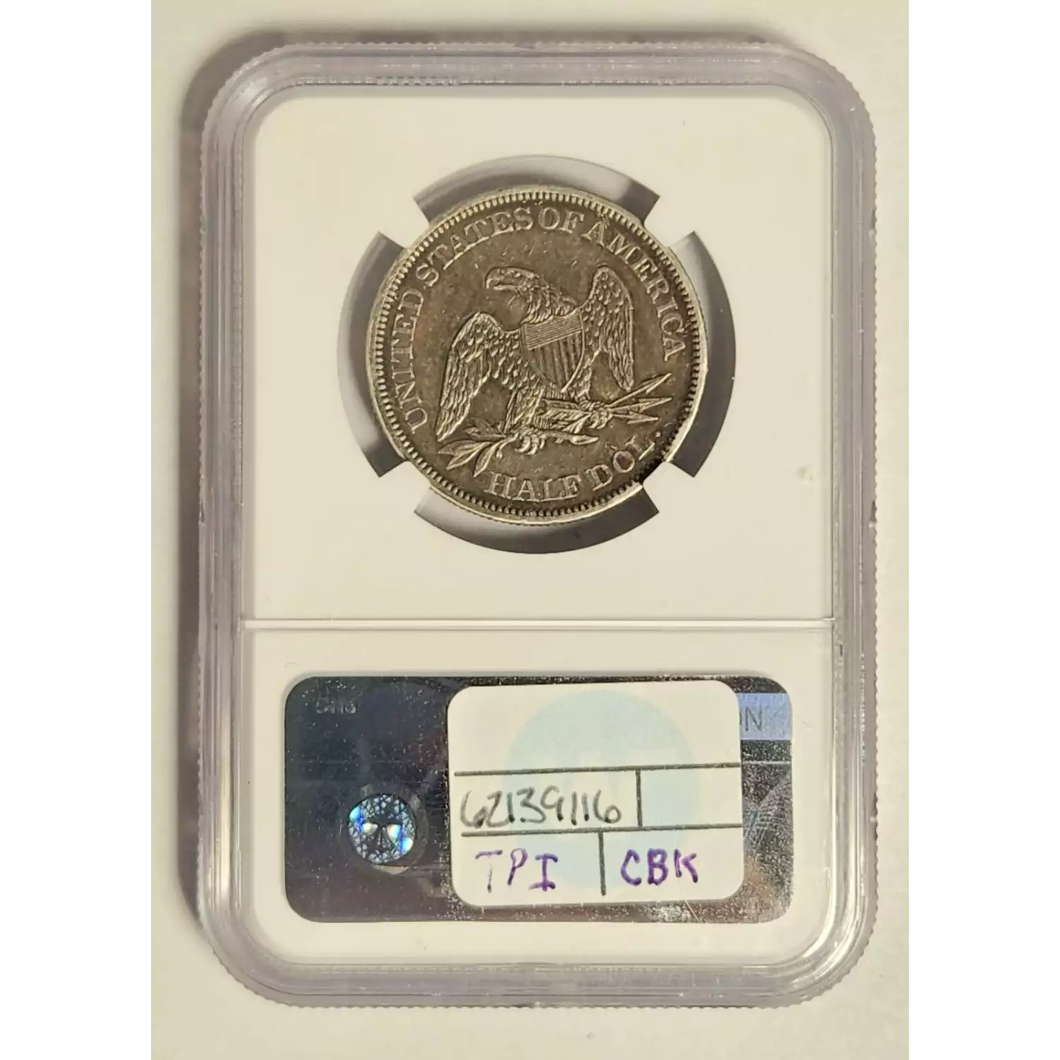 1861 Half Dollars Liberty Seated NGC AU-53 - Bob Paul Rare Coins